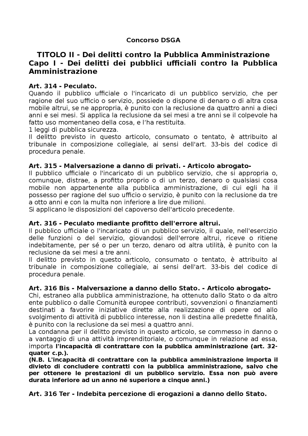 Riassunto Diritto Penale Docsity