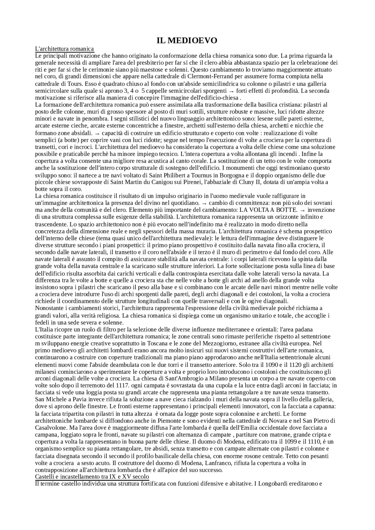 Storia Dellarchitettura Docsity