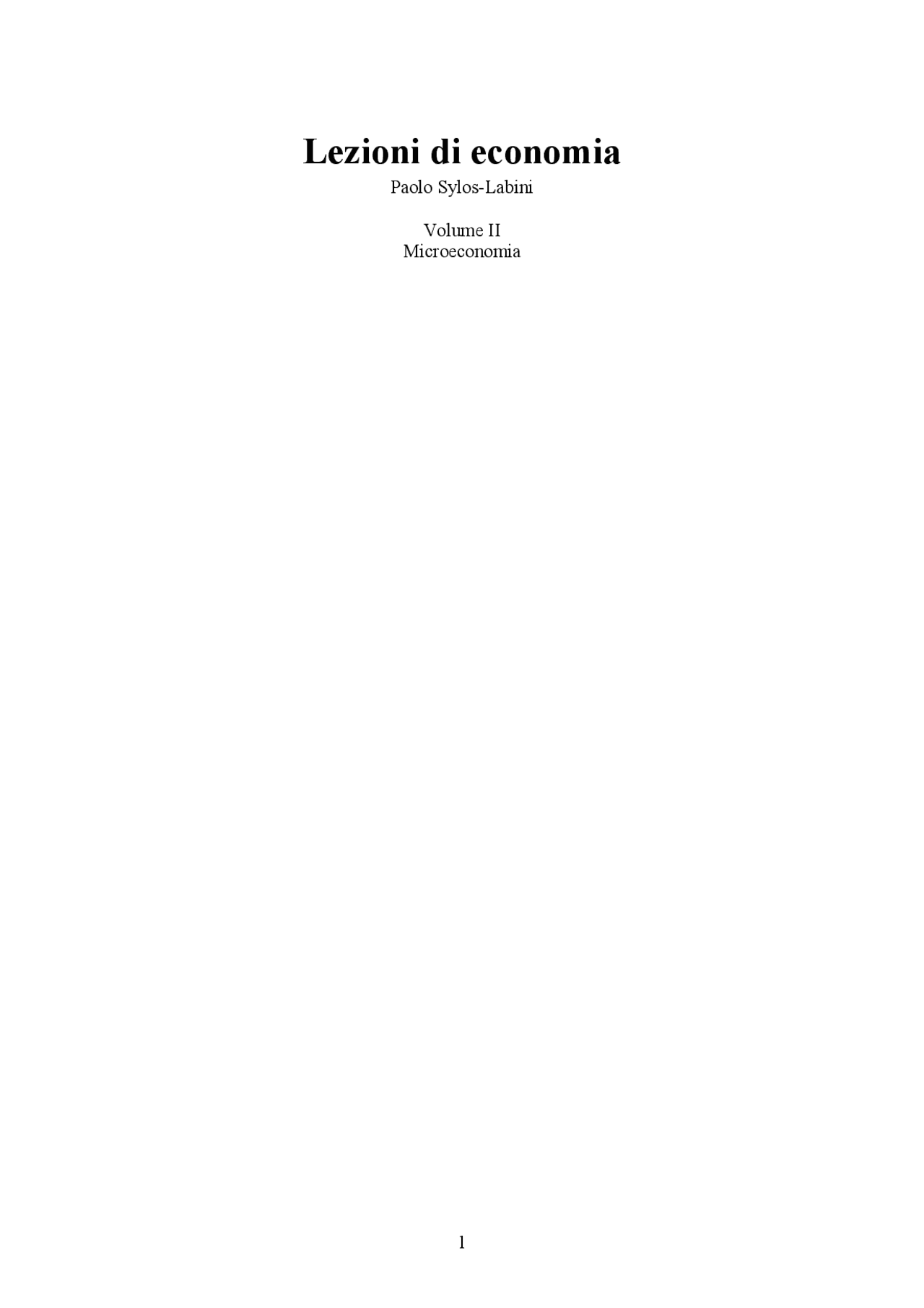 Microeconomia Volume Docsity