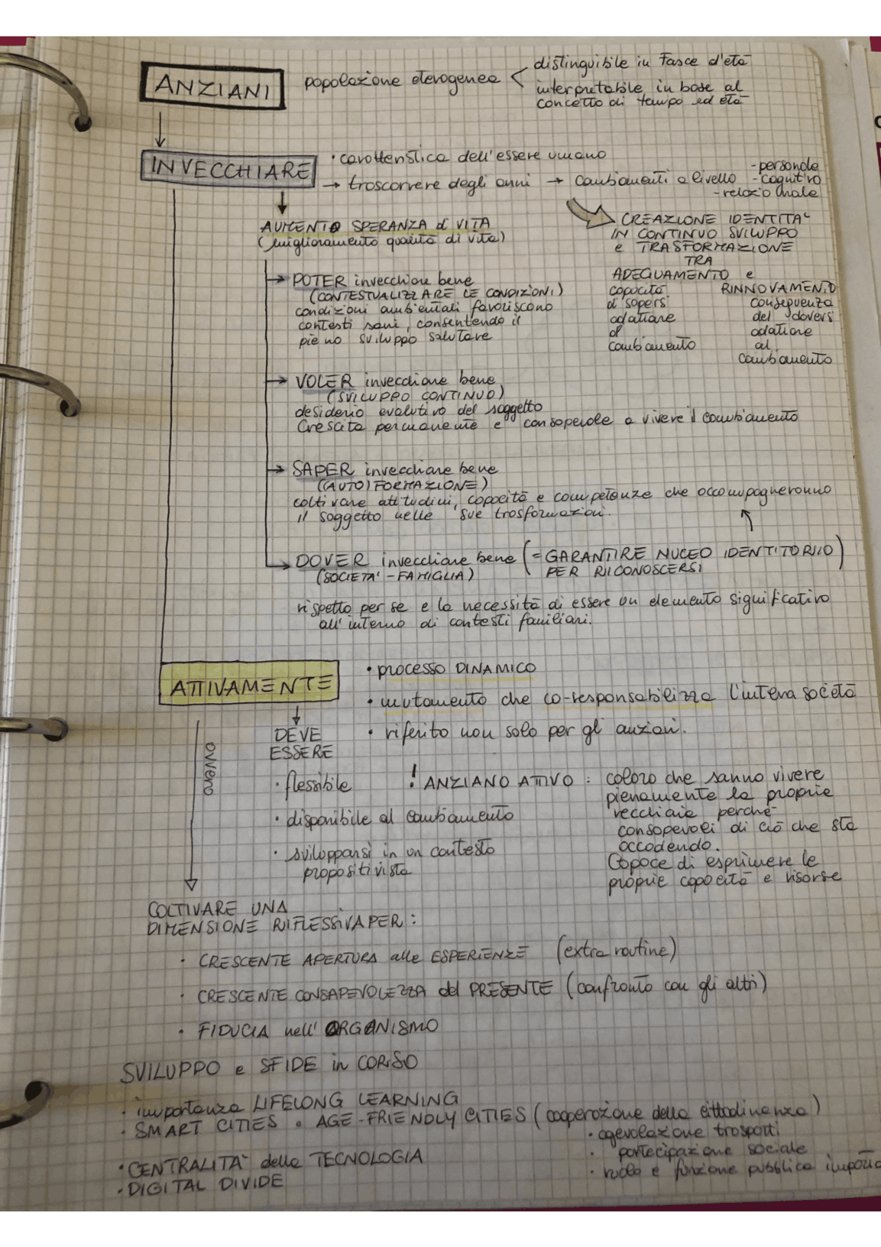 Invecchiamento Attivo Appunti Di Pedagogia Docsity