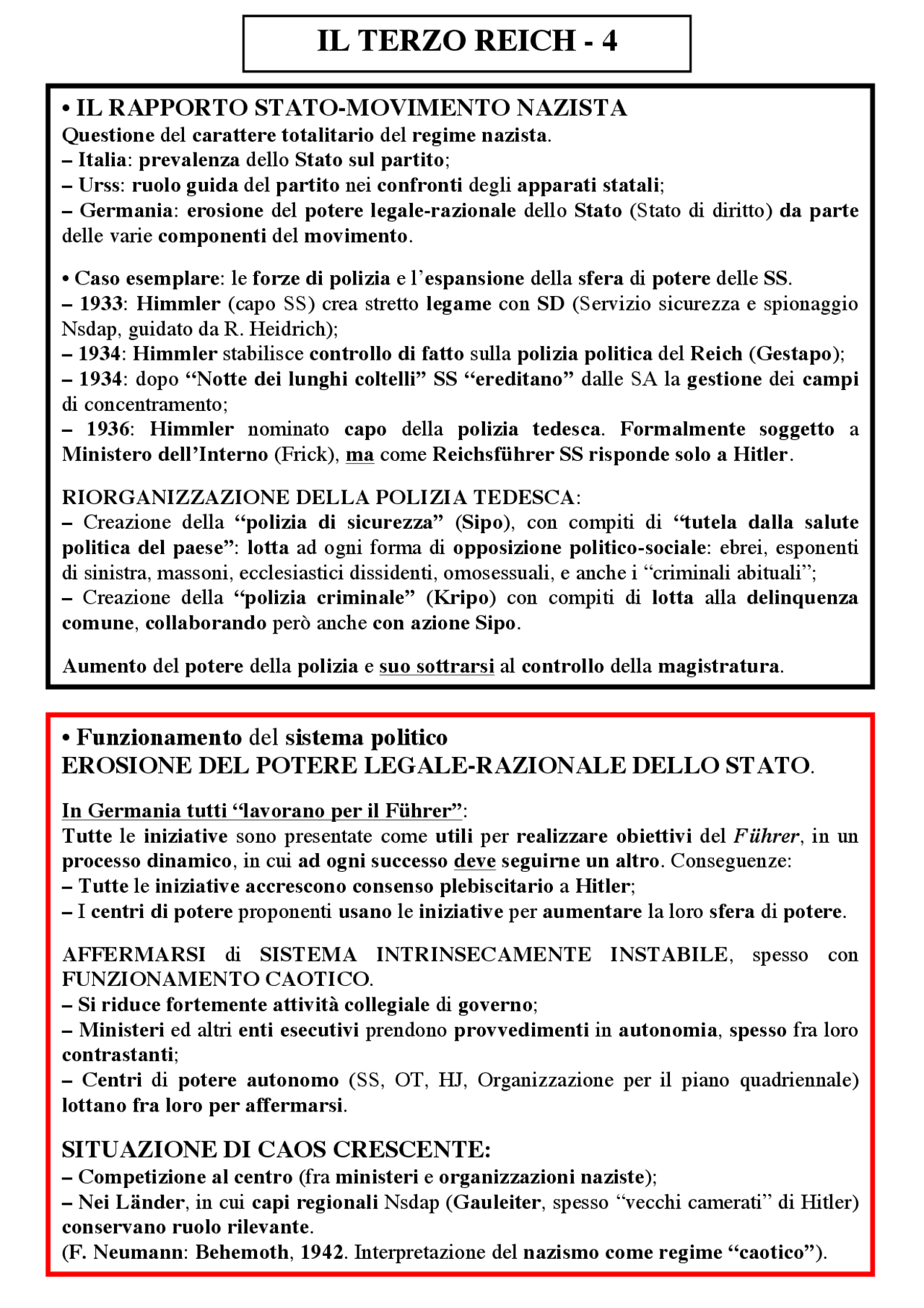 Schemi Riassuntivi Di Storia Delleuropa Contemporanea Docsity