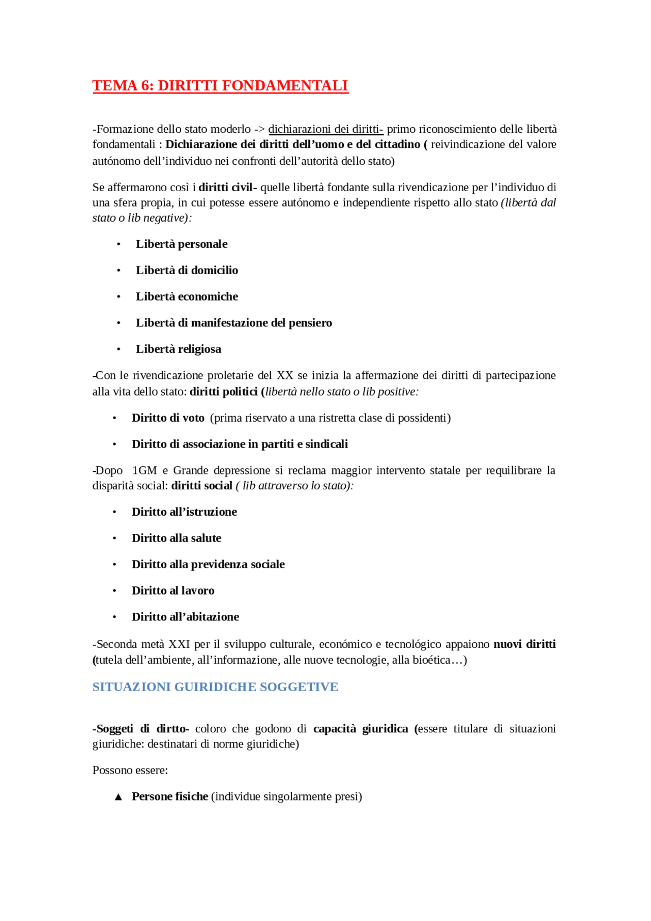 Riassunto Diritto Pubblico Docsity