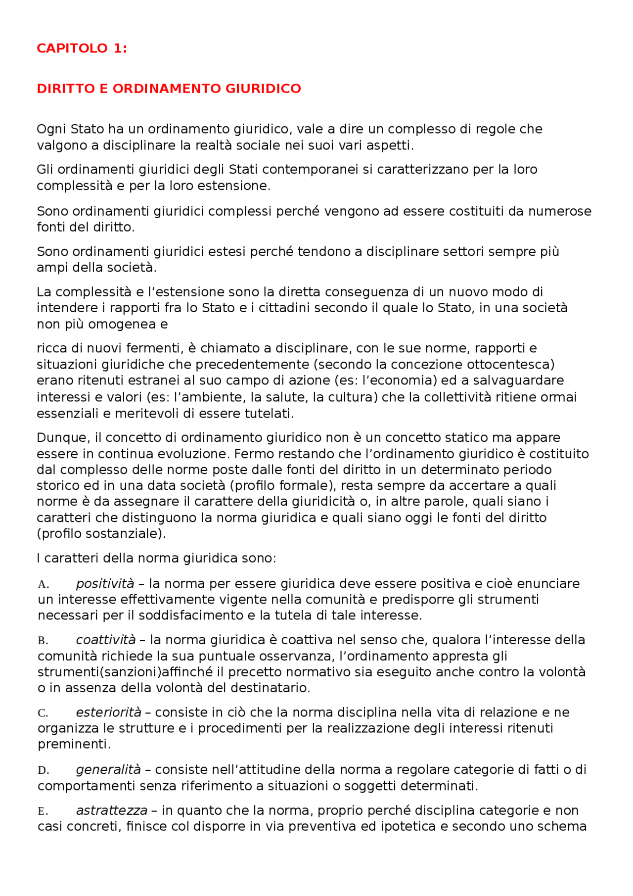 Riassunto Di Diritto Pubblico Docsity