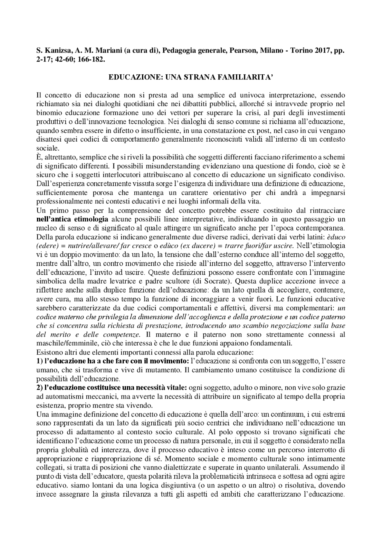 Teoria E Storia Dei Processi Formativi E Modelli Di Insegnamento