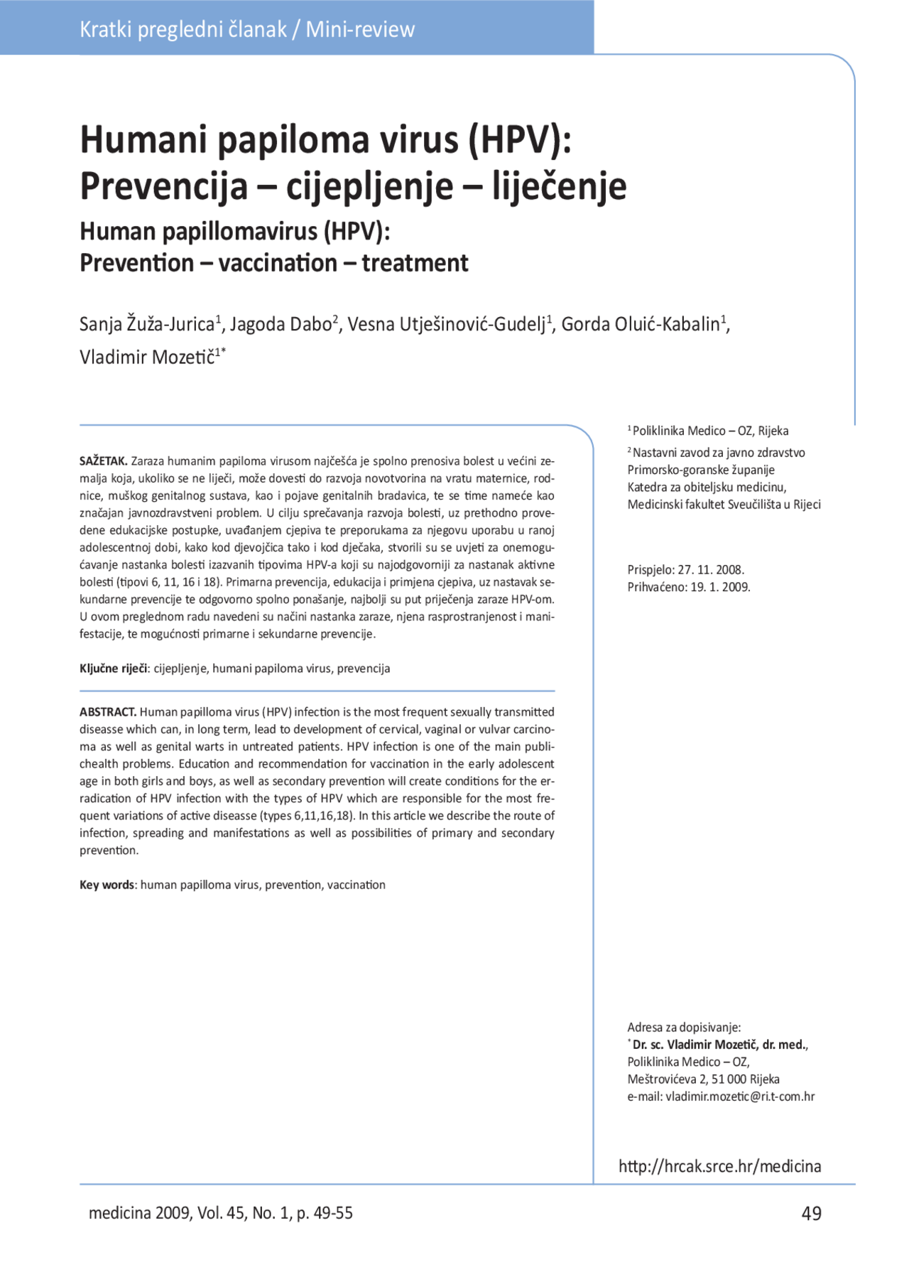 Humani Papiloma Virus Esej Predlog Mikrobiologija Docsity