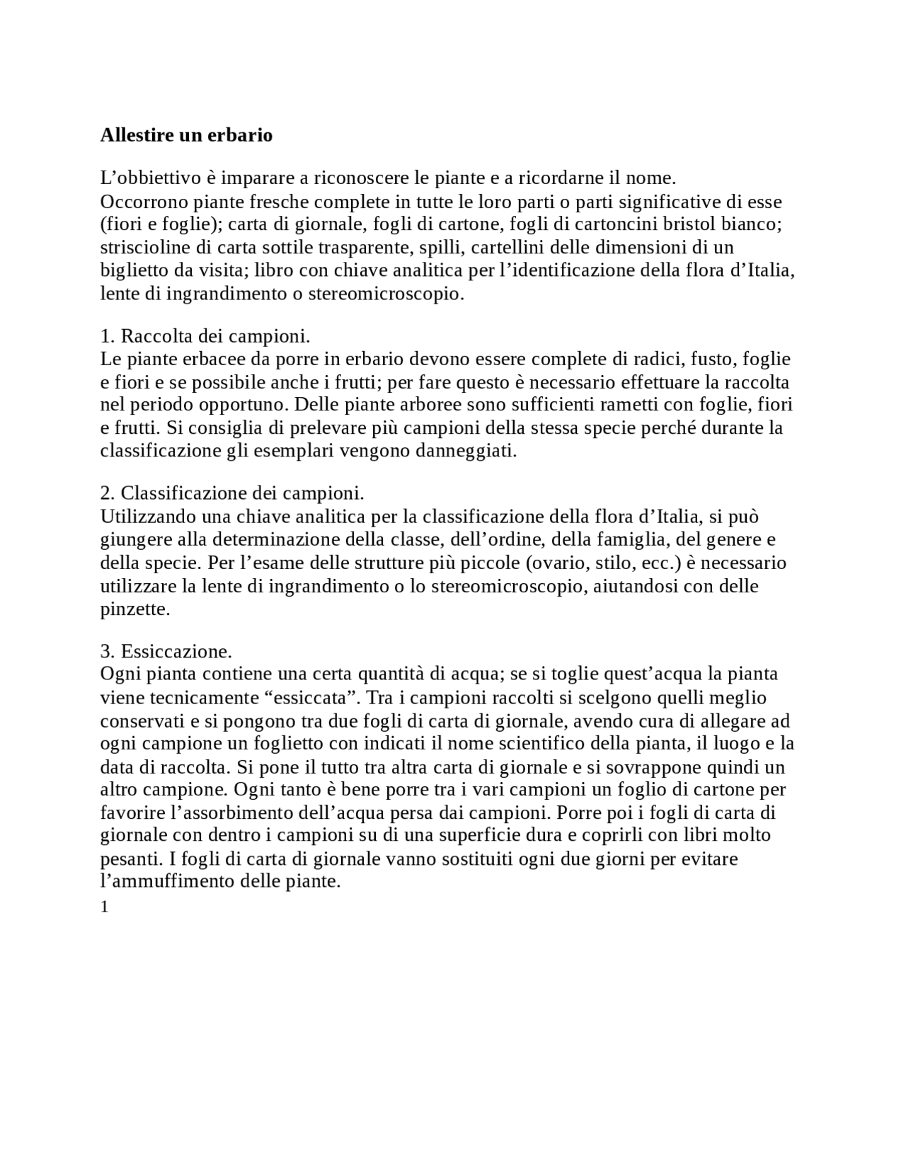 Fondamenti E Didattica Delle Scienze Docsity