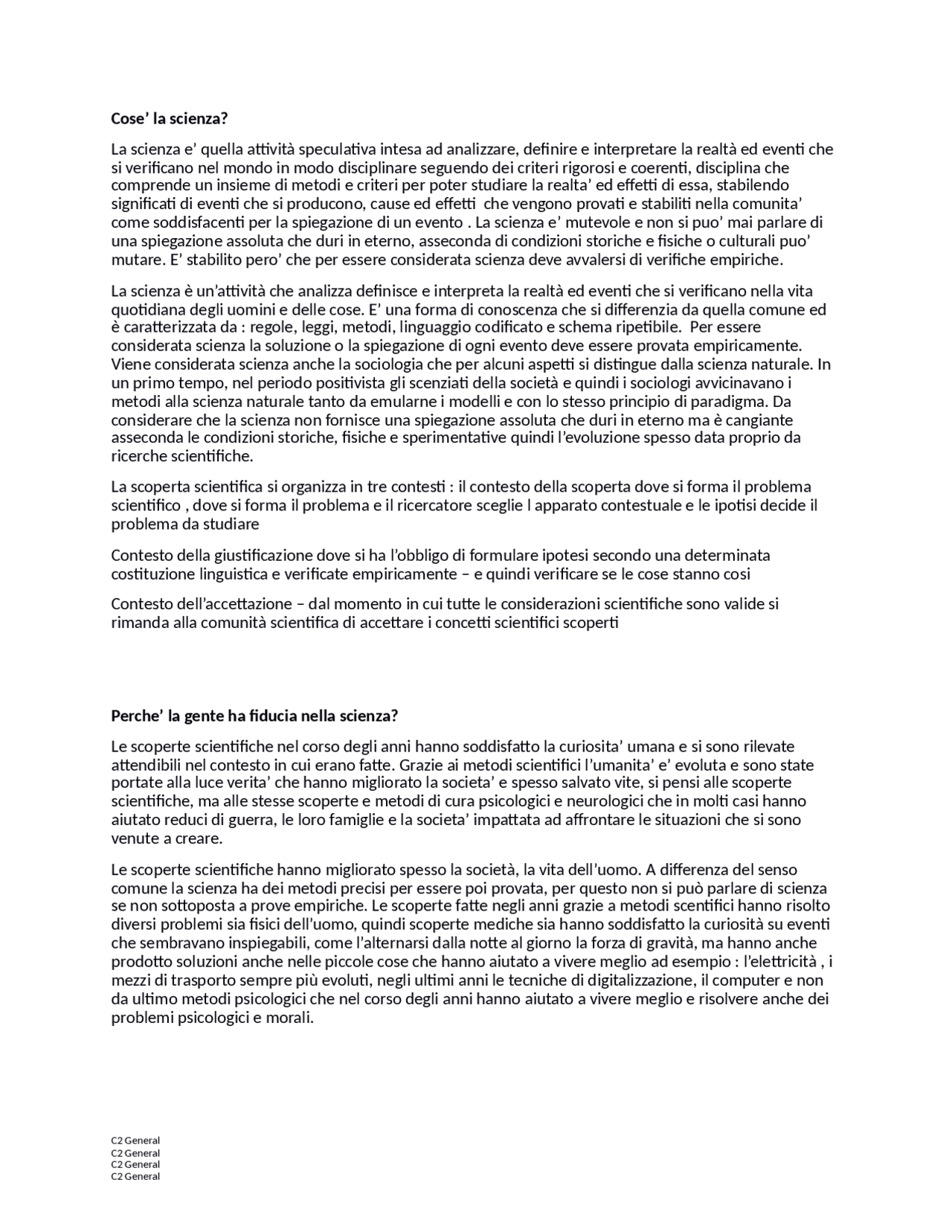 Ricerca Quantitativa Docsity