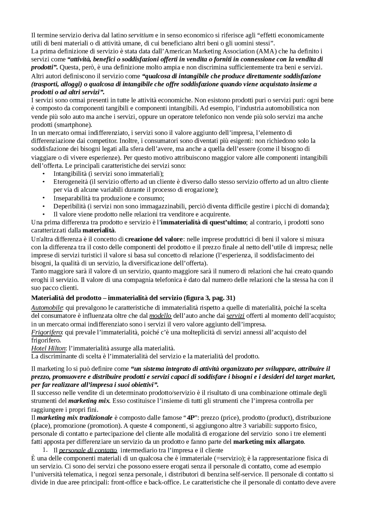 Economia E Gestione Delle Imprese Di Servizi Turistici Docsity
