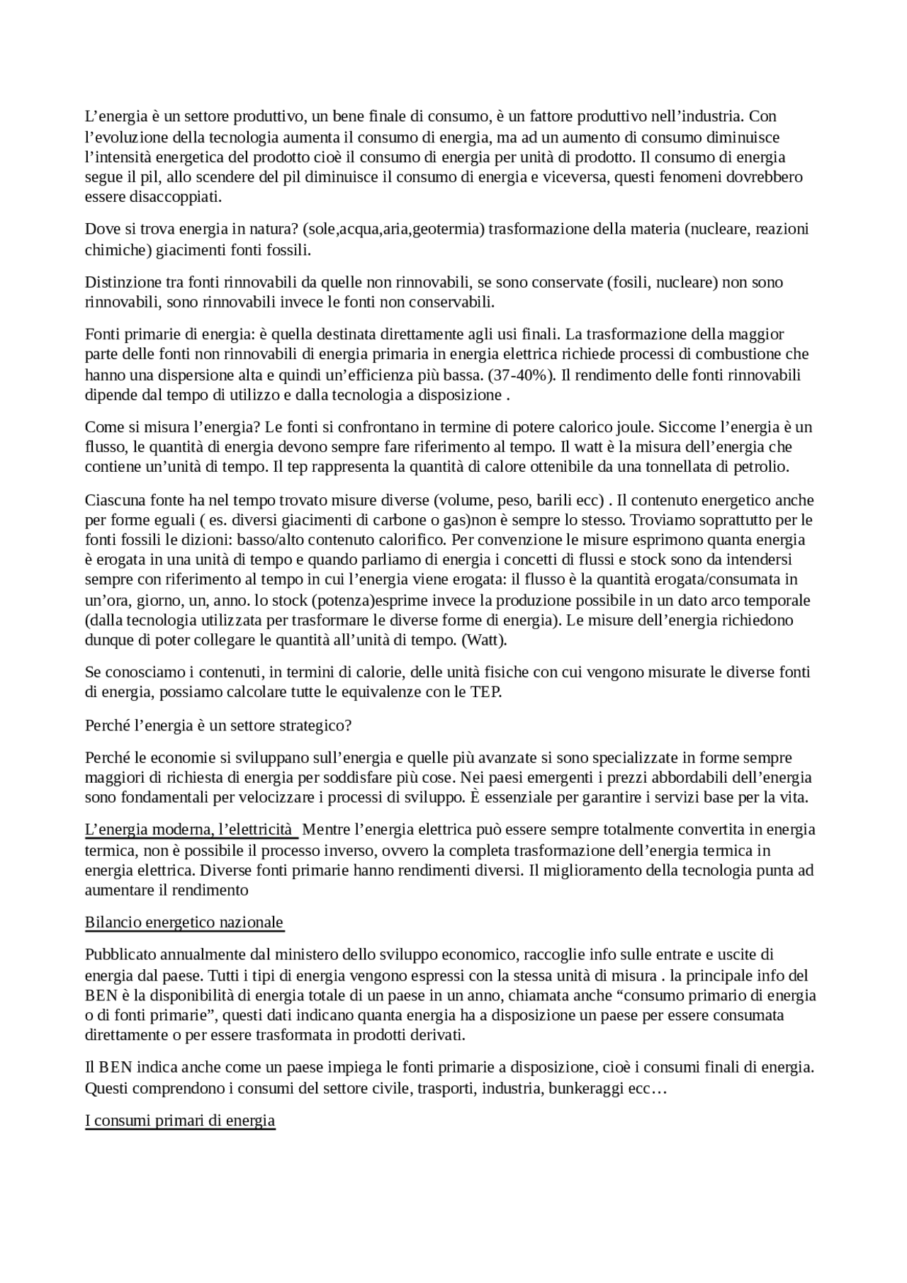 Economia Ambiente Prof Saraceno Docsity