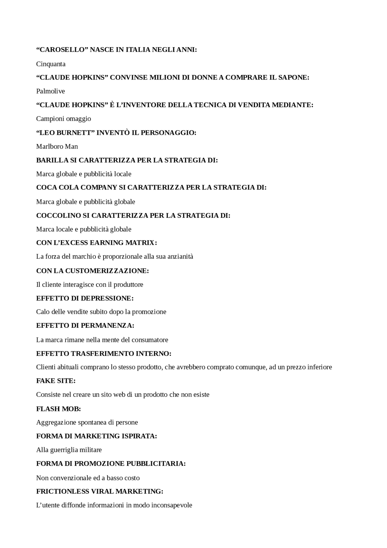 Strategie Di Comunicazione Dimpresa Unipegaso Laurea Triennale Docsity