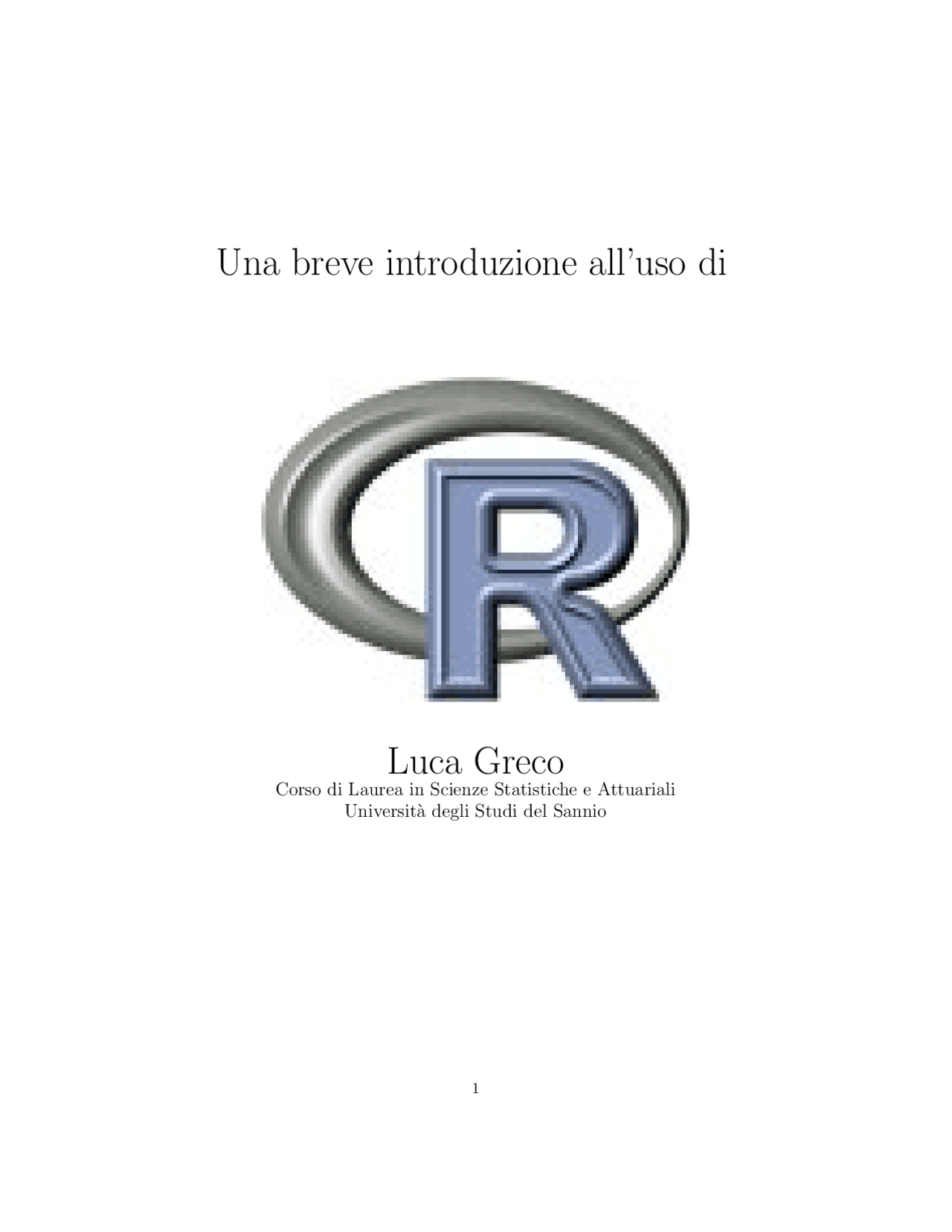 Introduzione Al Software R Docsity