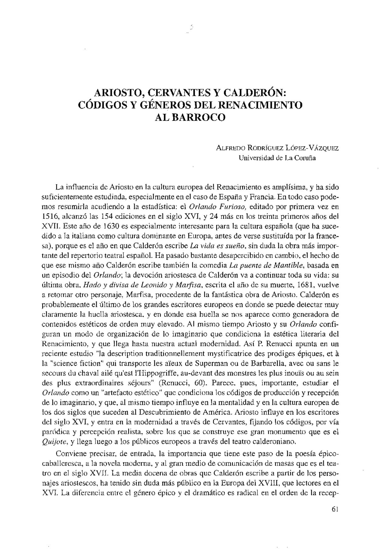 Dal Rinascimento Al Barocco Docsity