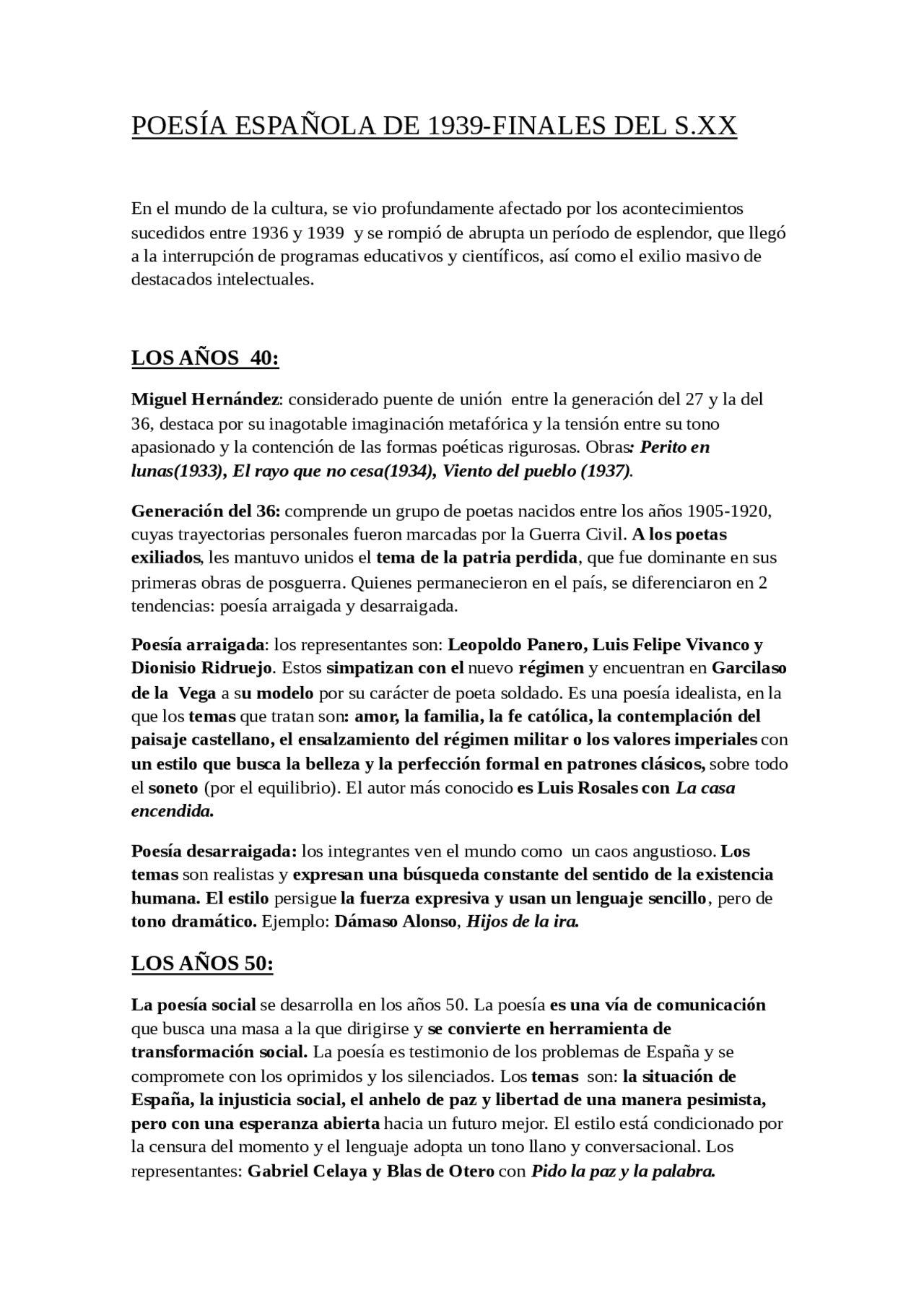 Apuntes De Lengua Para Evau Docsity
