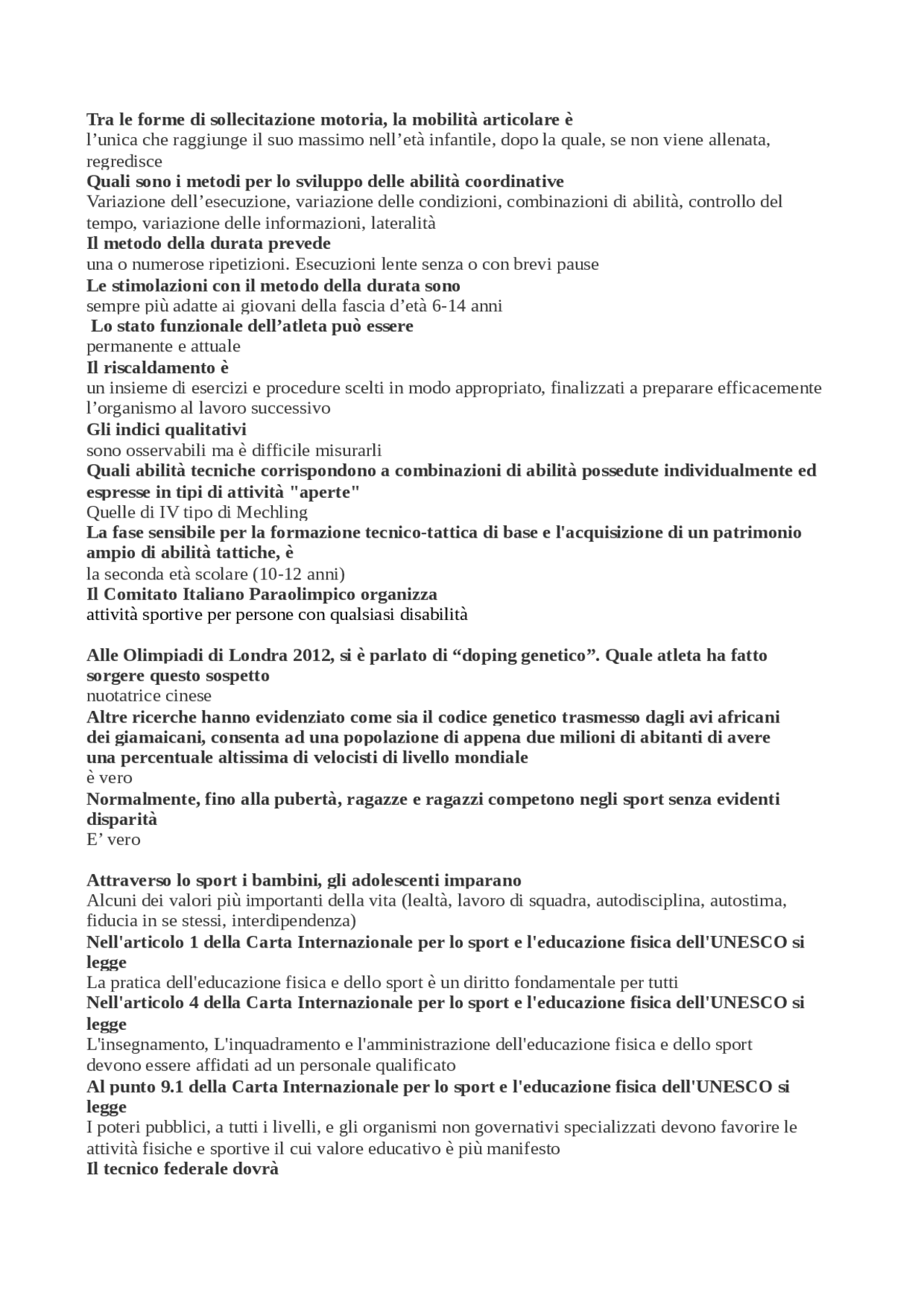 Teorie E Metodologie Docsity