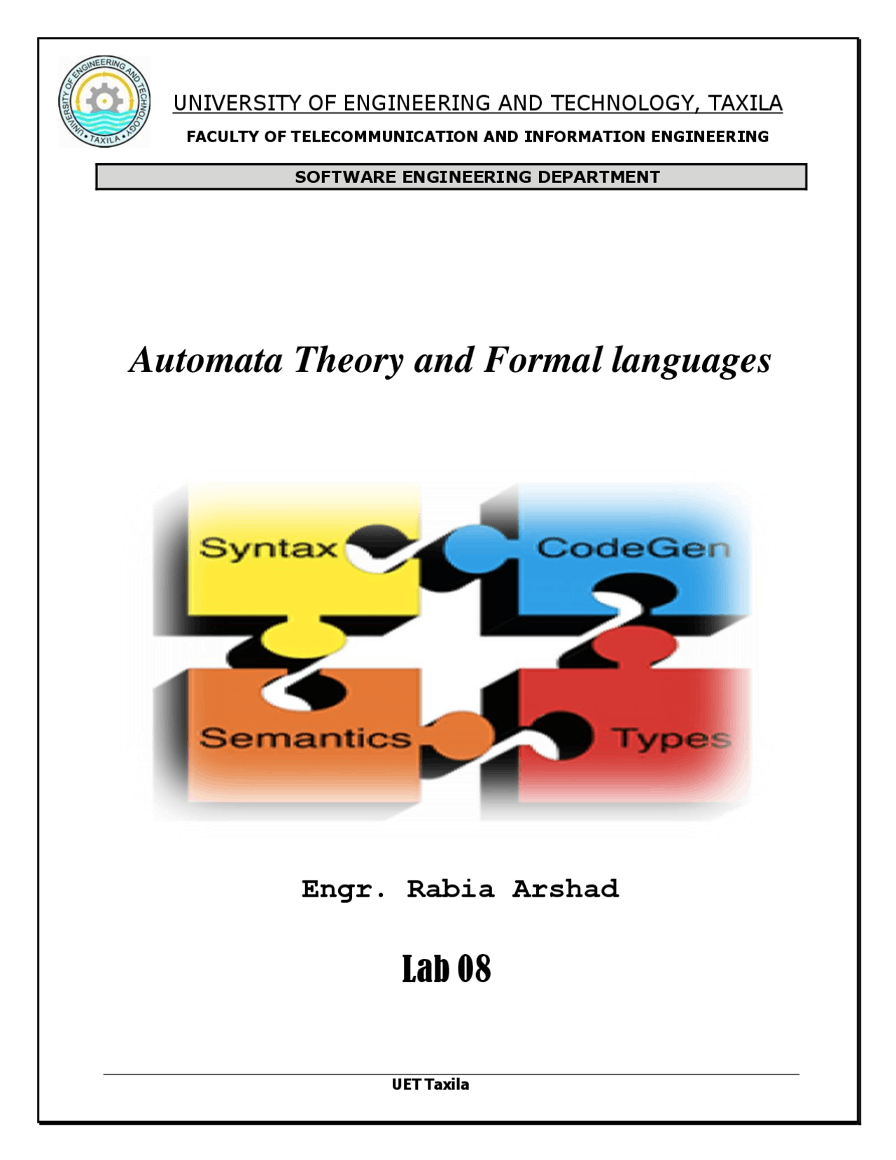 Email validation in Automata theory | Lecture notes Theory of Formal ...