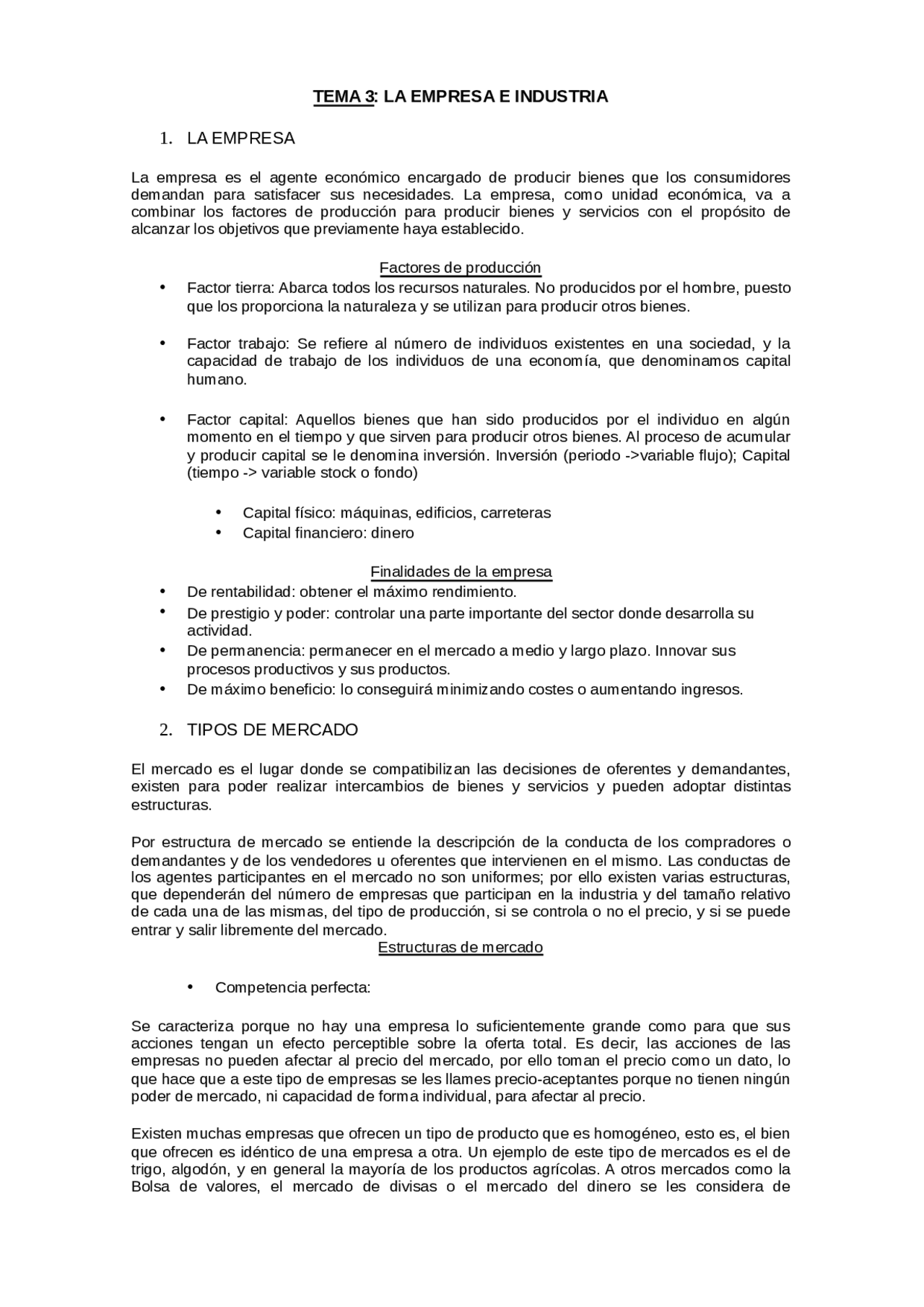 Tema 3 Economía Aplicada Al Periodismo Docsity