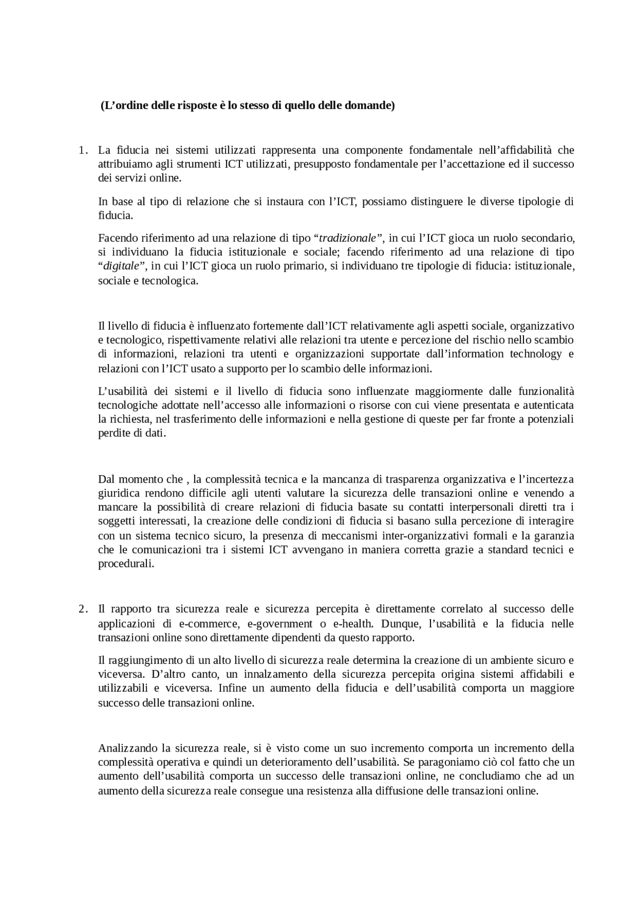 Elaborato Materia Sicurezza Sistemi Informatici Unipegaso Docsity