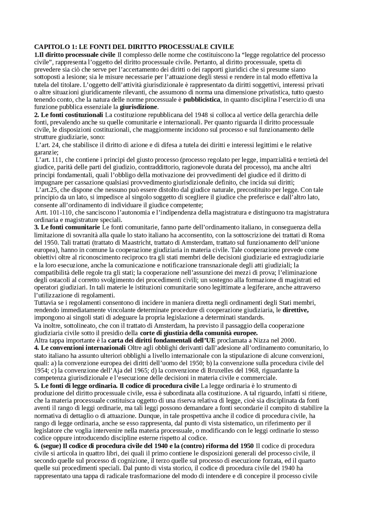 Corso Base Di Diritto Processuale Civile Arieta De Santis Docsity