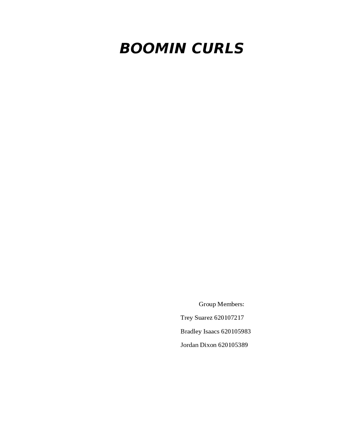 Marketing Strategy Assignment Docsity