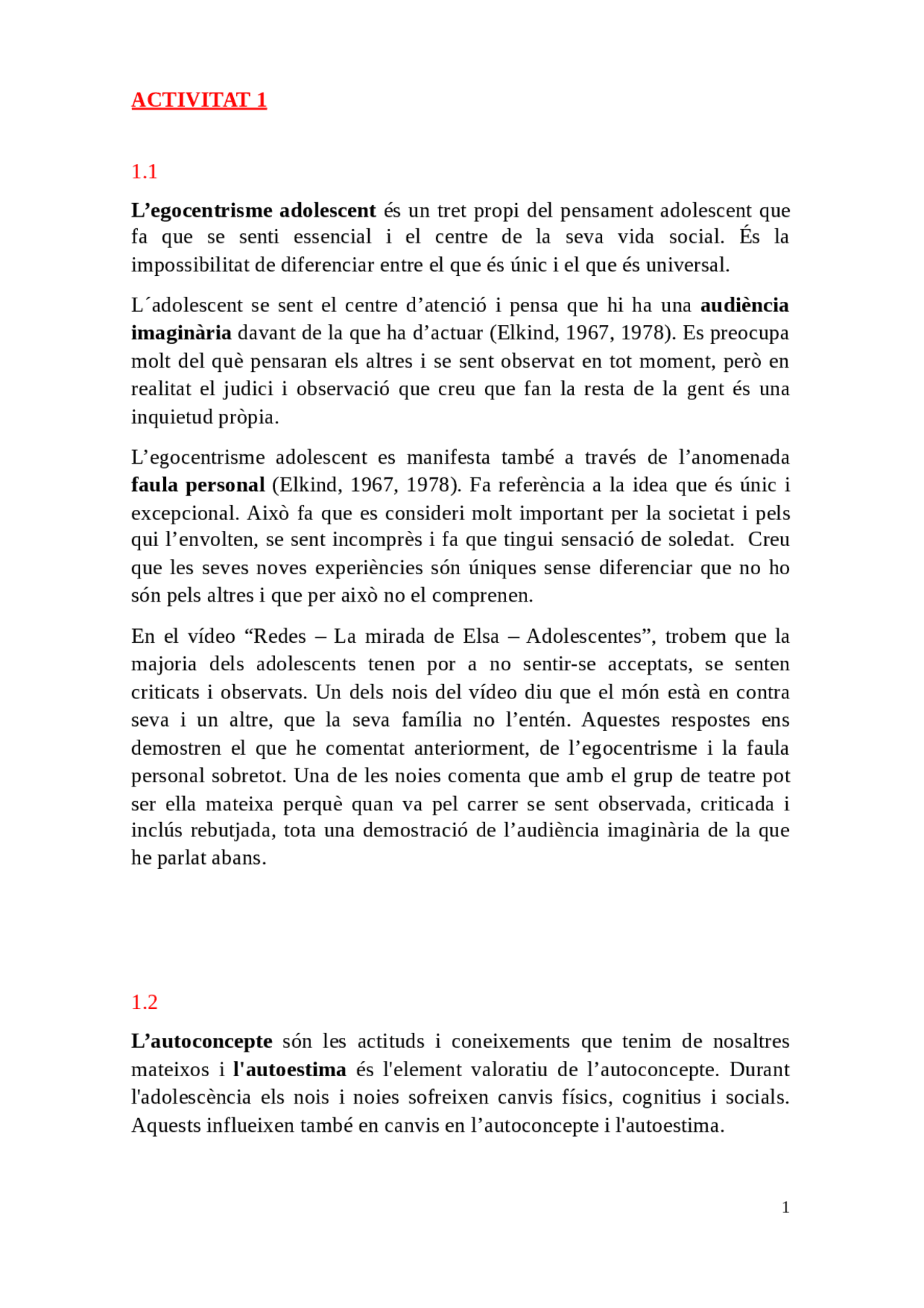 Desarrollo Cognitivo Docsity