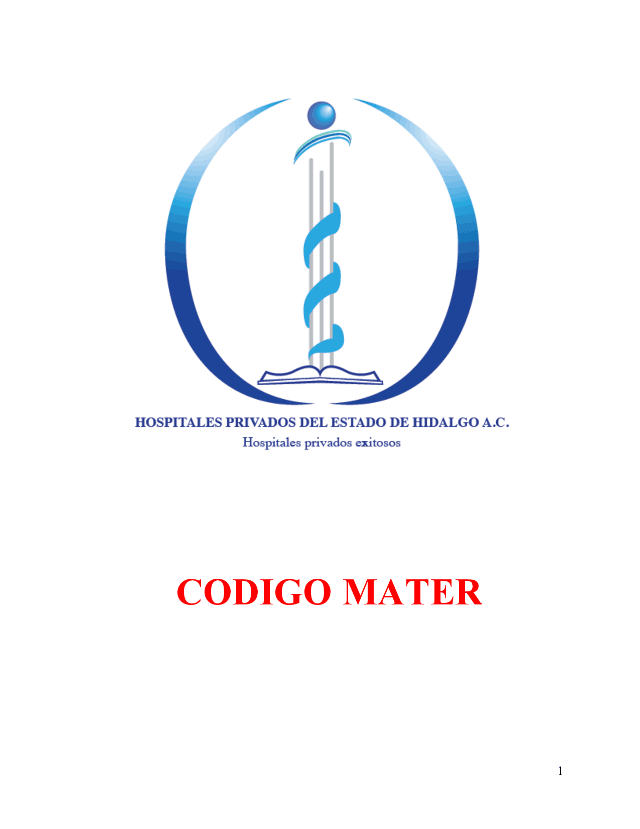 Protocolo código mater - Docsity