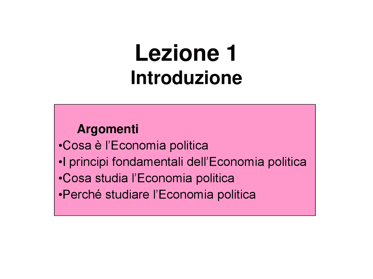 Schemi Eappunti Di Microeonomia Docsity