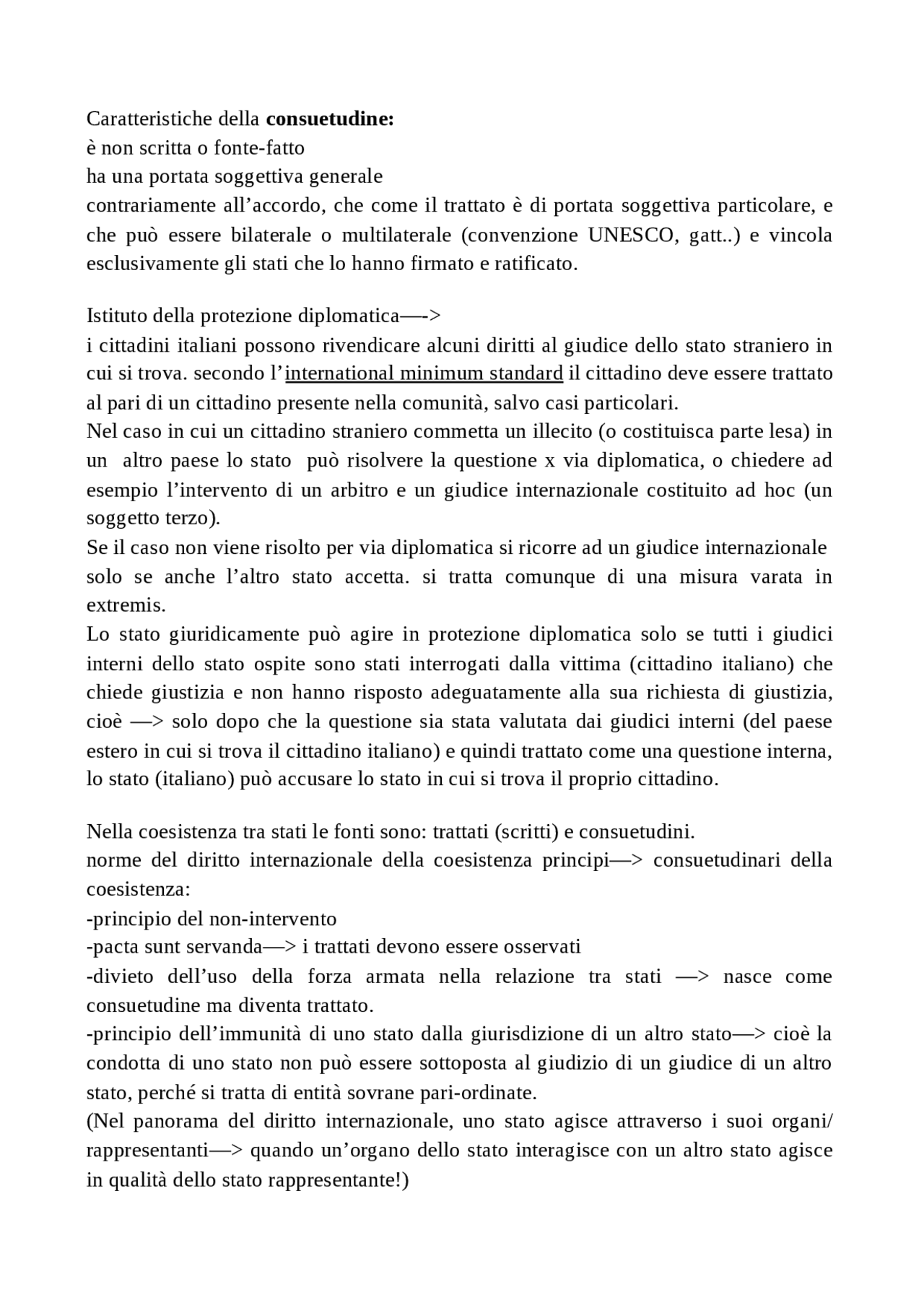 Manuale Conforti Diritto Internazionale Docsity