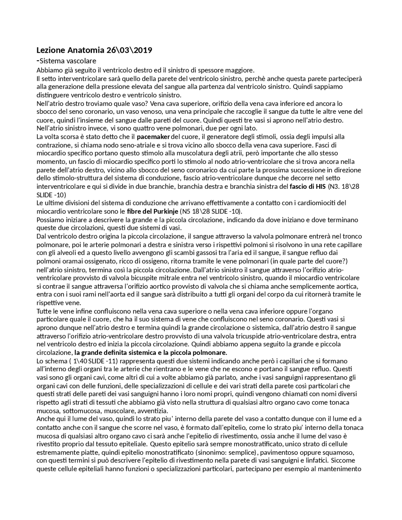 Anatomia Esame Biologia Docsity