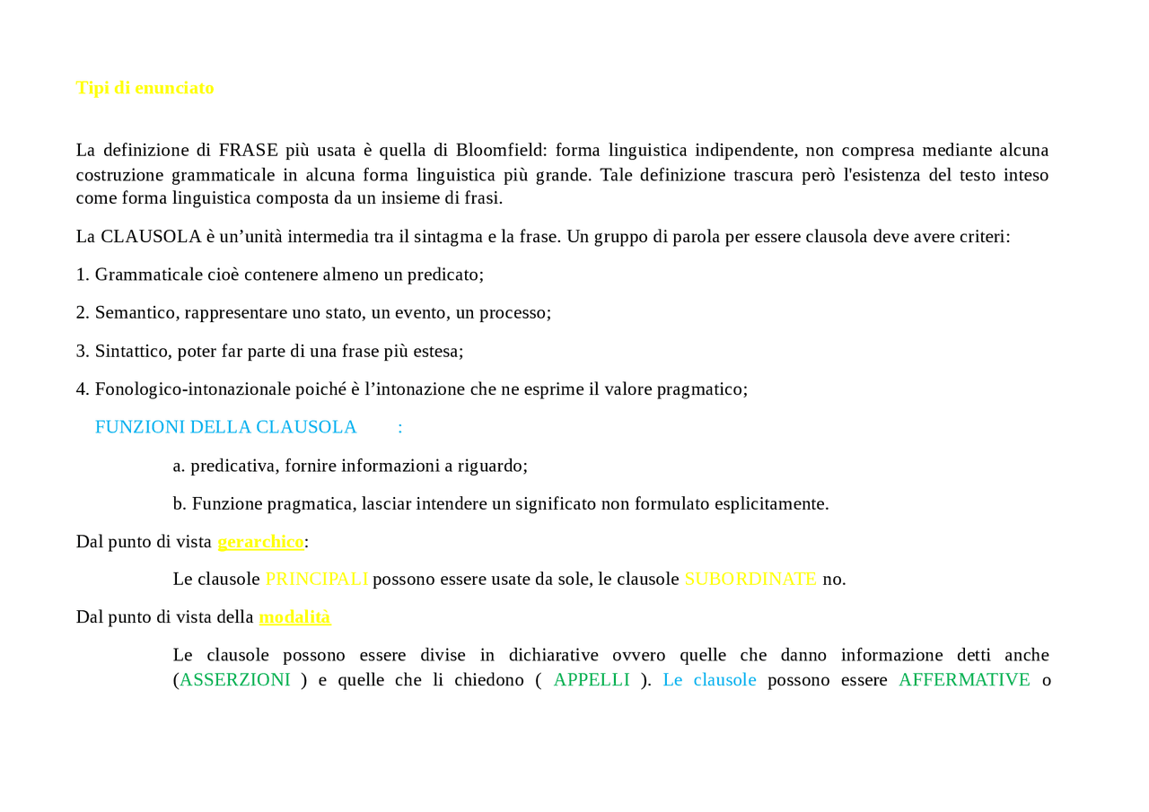 Scienze Della Comunicazione Docsity