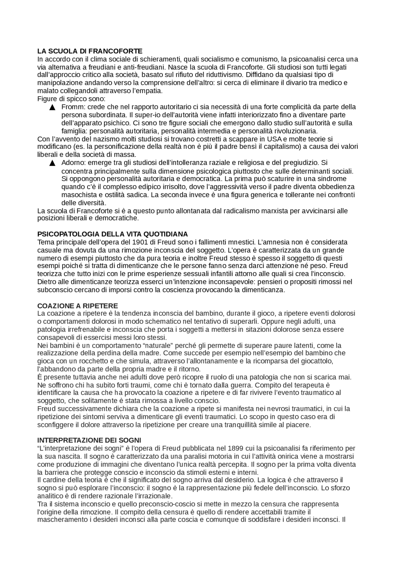 Risposte a possibili domande esame scritto - Docsity Risposte a possibili domande esame scritto - Docsity