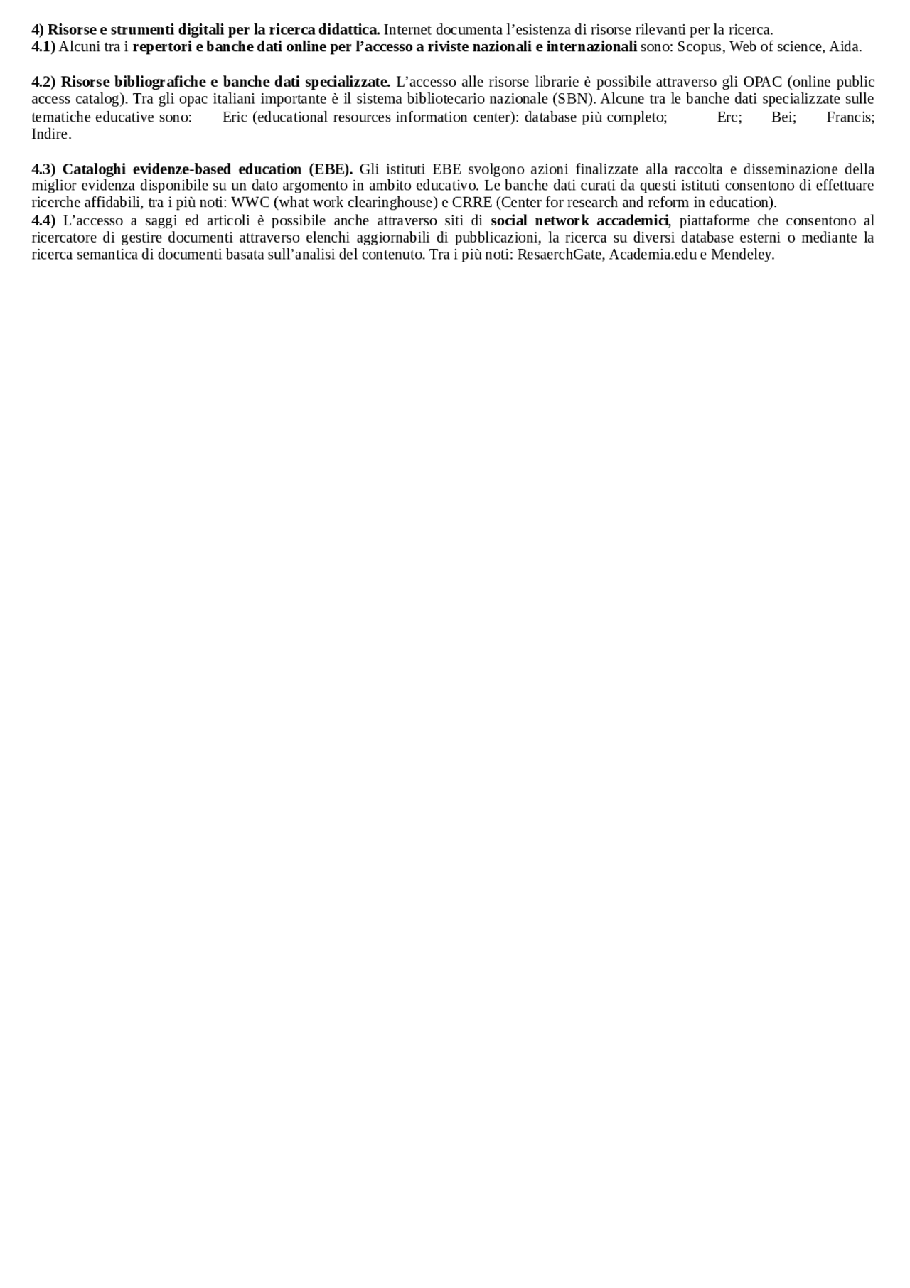 Fondamenti Di Didattica Docsity