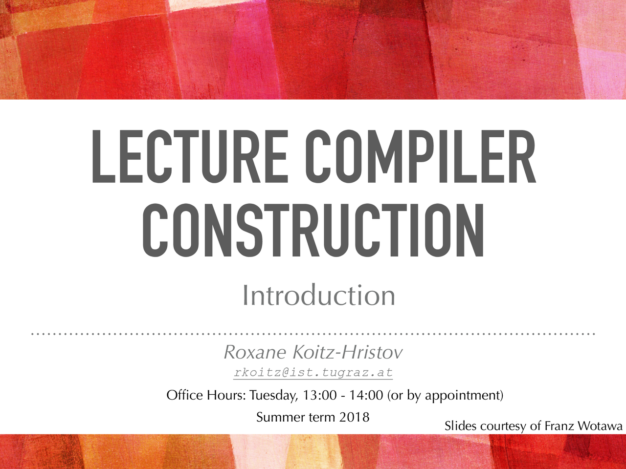 Compiler Construction Introduction Docsity