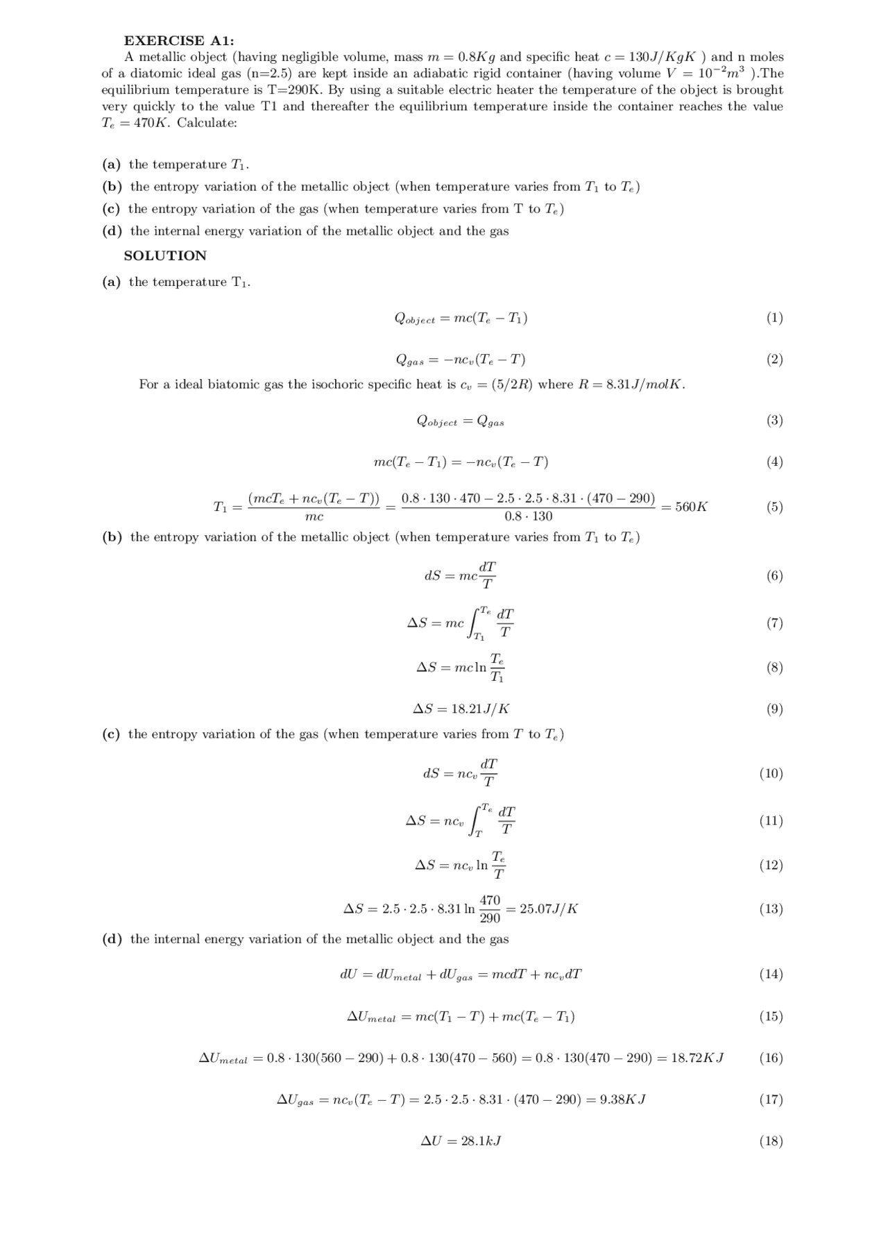 Fisica 1 Esame Con Soluzioni Docsity