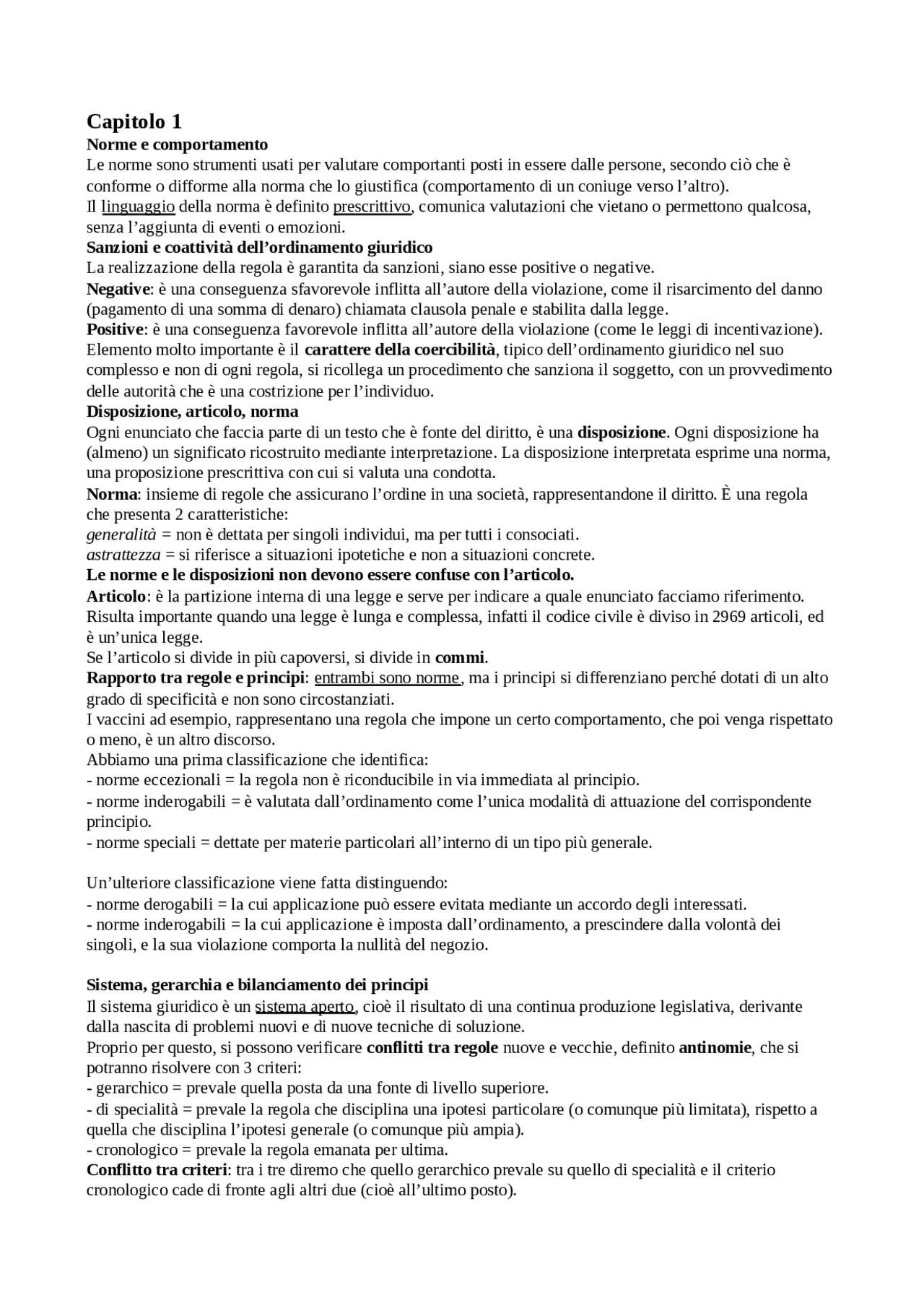 Prima Parte Istituzioni Di Diritto Civile Perlingieri Docsity
