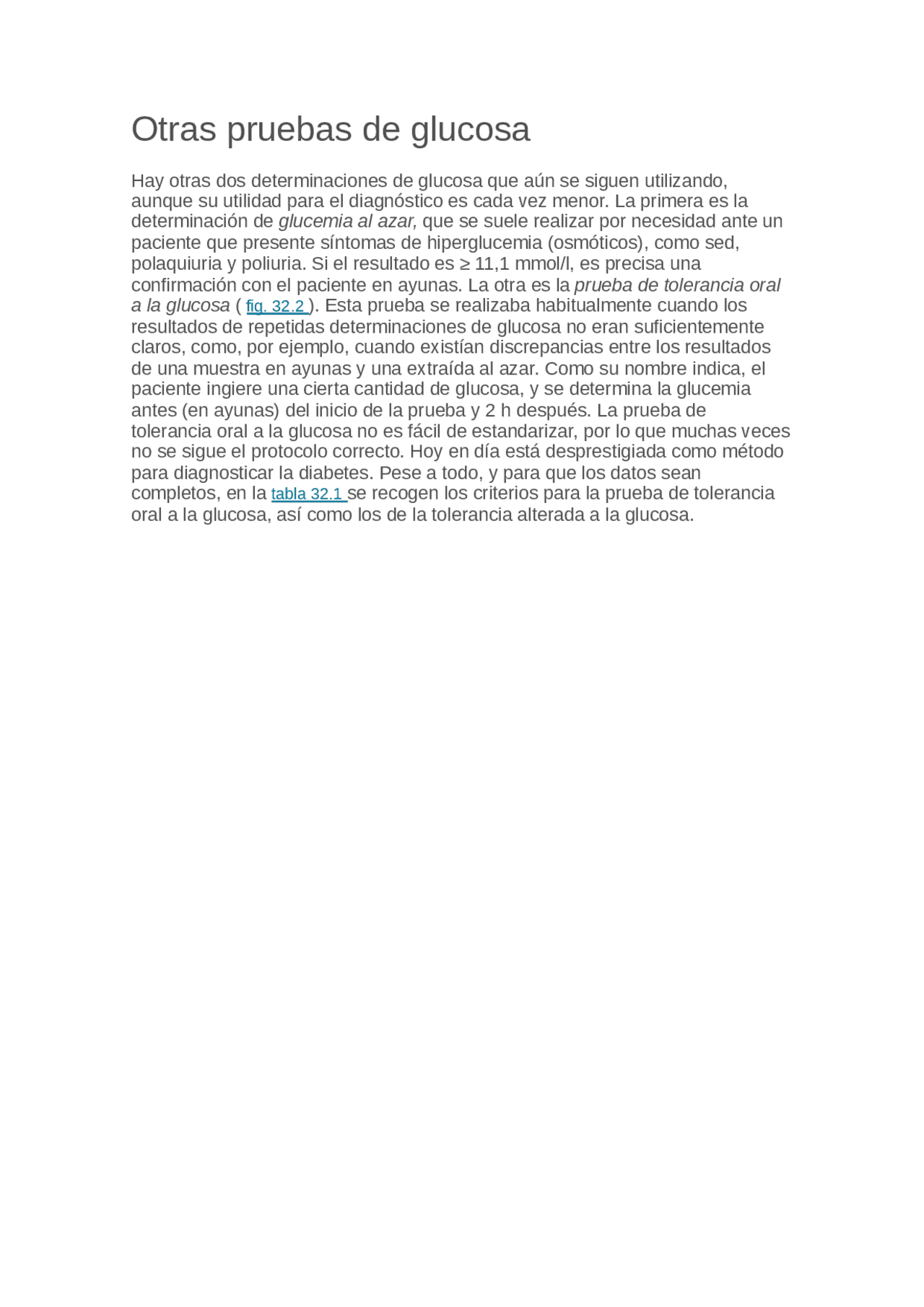 Pruebas De Glucosa Diabetes Docsity