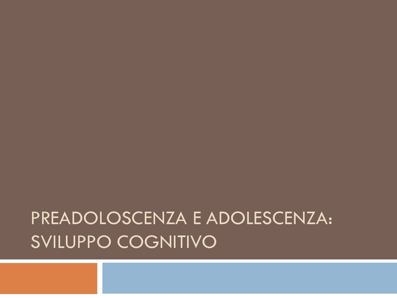 Piaget Documenti Sintetico Docsity