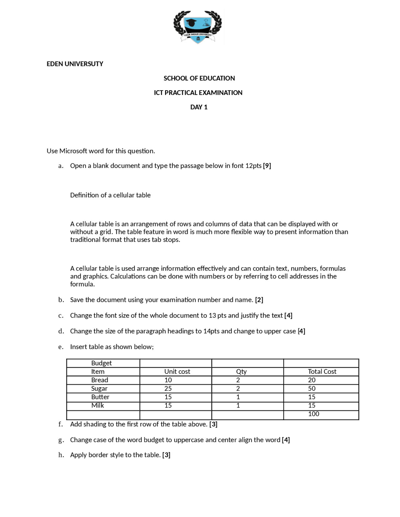 Information And Communication Technology Docsity
