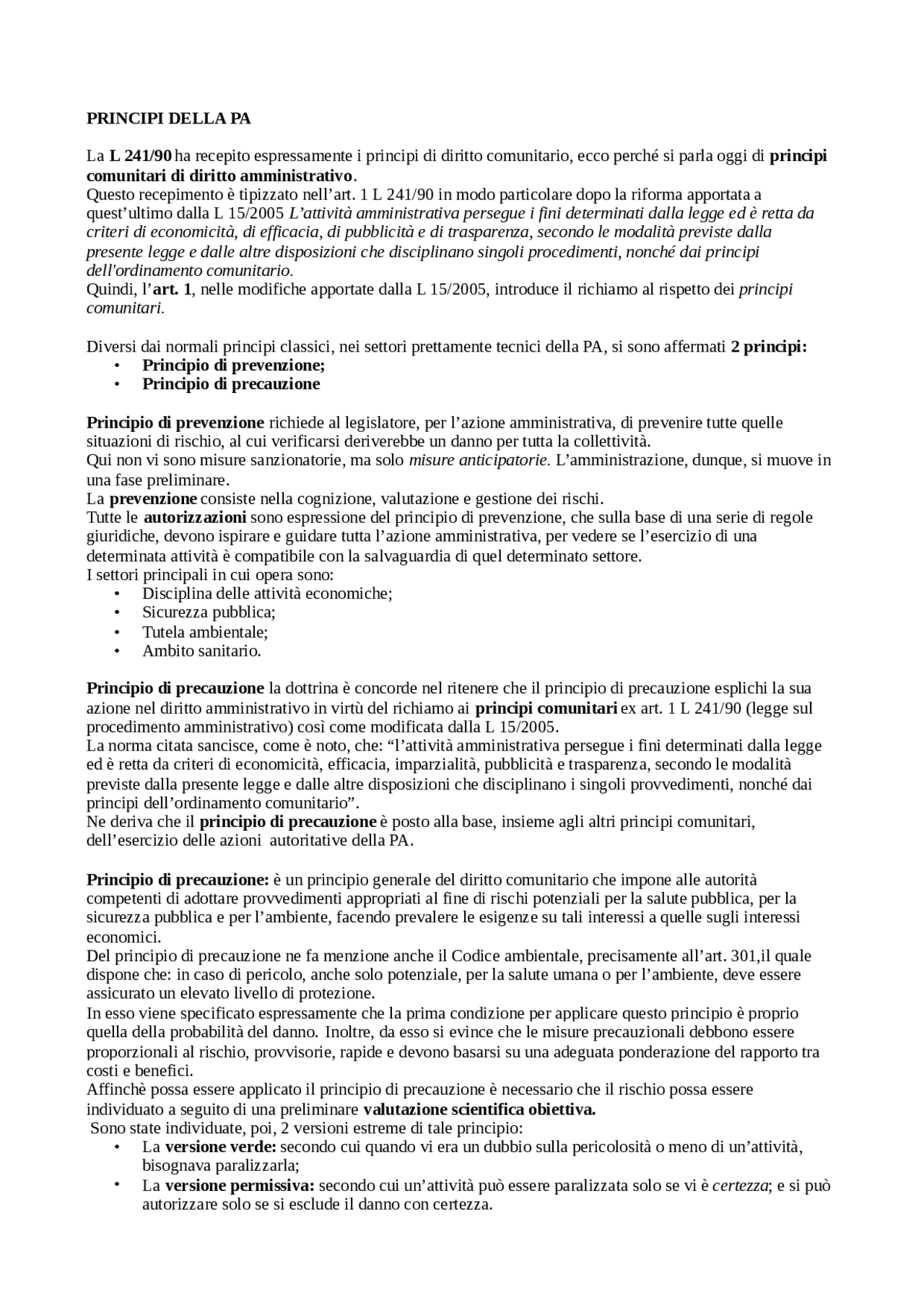 Diritto Amministrativo 1 Guido Corso Docsity