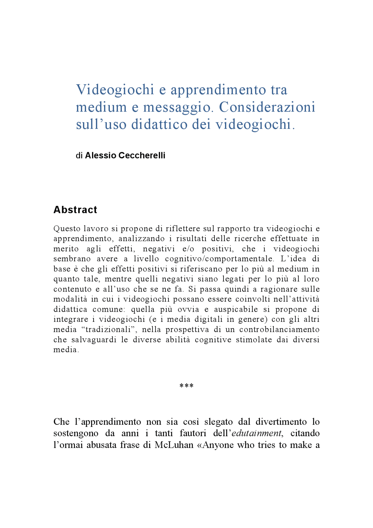 Esame Per Didattica Generale Docsity