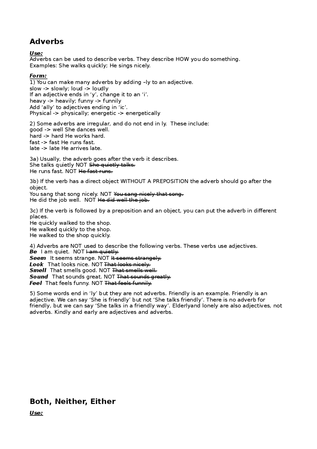 Grammatica Inglese Per Principianti Docsity