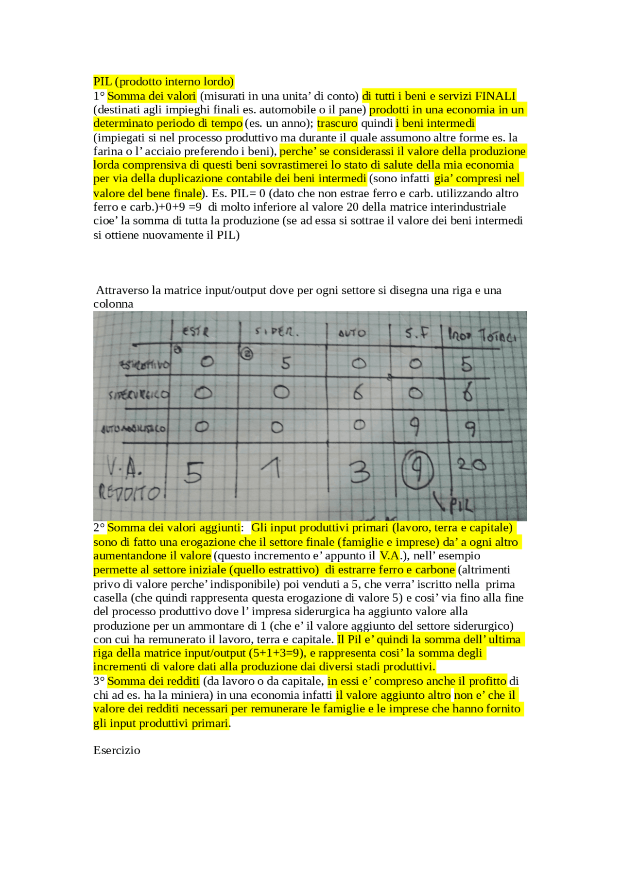 Macroeconomia Lezione 2 Docsity
