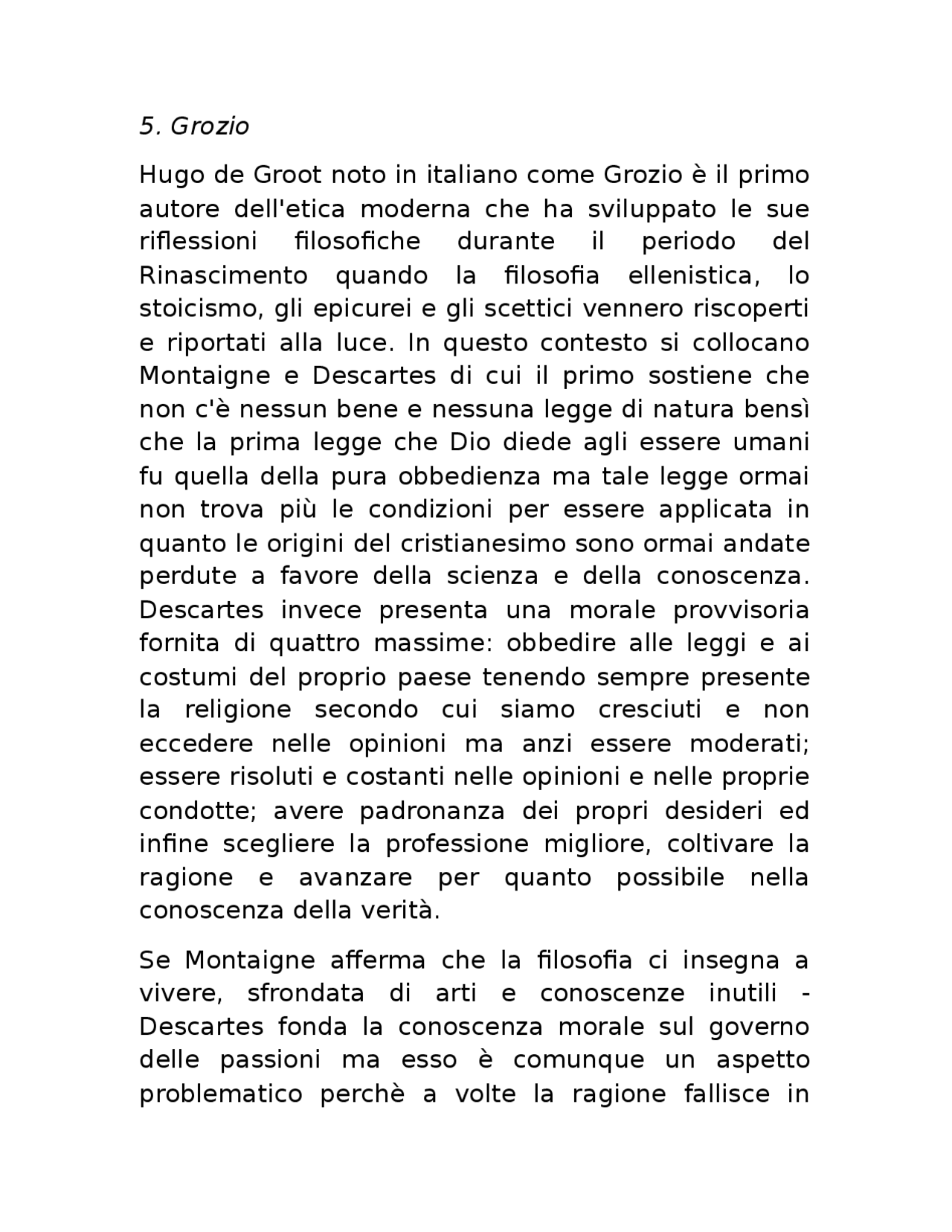 Etica Pierpaolo Donatelli Docsity