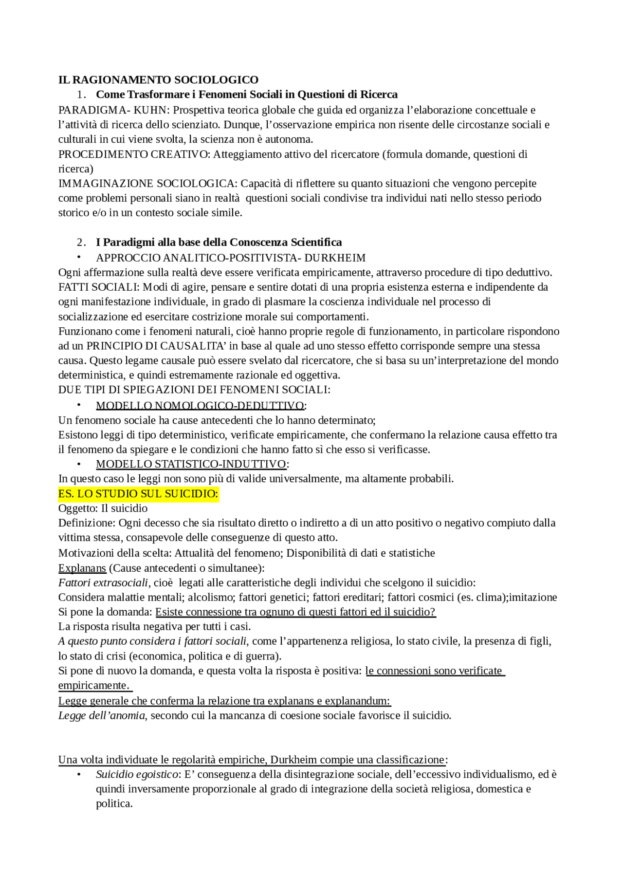 Metodi Di Ricerca Quantitativa Stefanizzi Appunti Di Metodologia