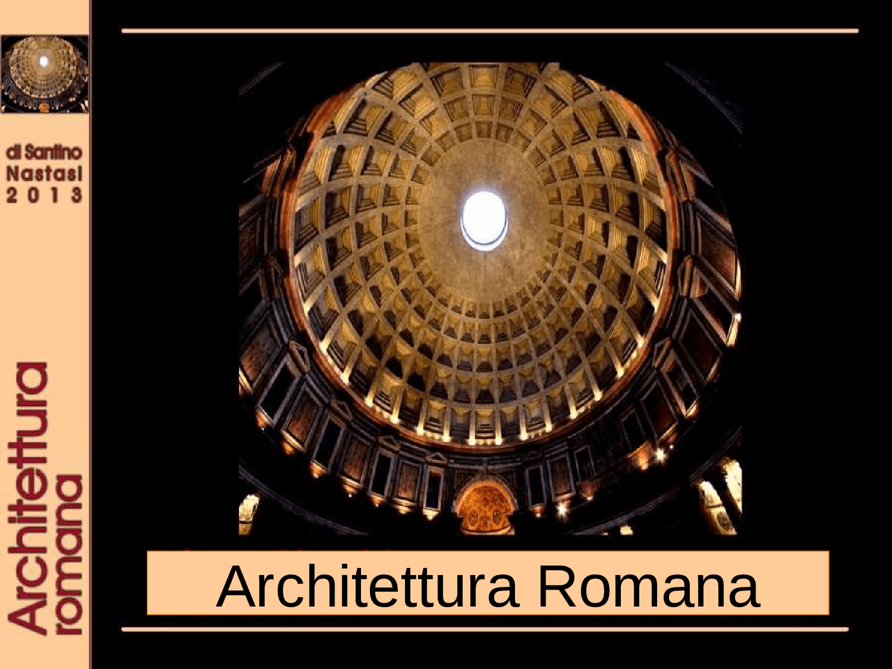 Architettura Romana Spiegazione Docsity