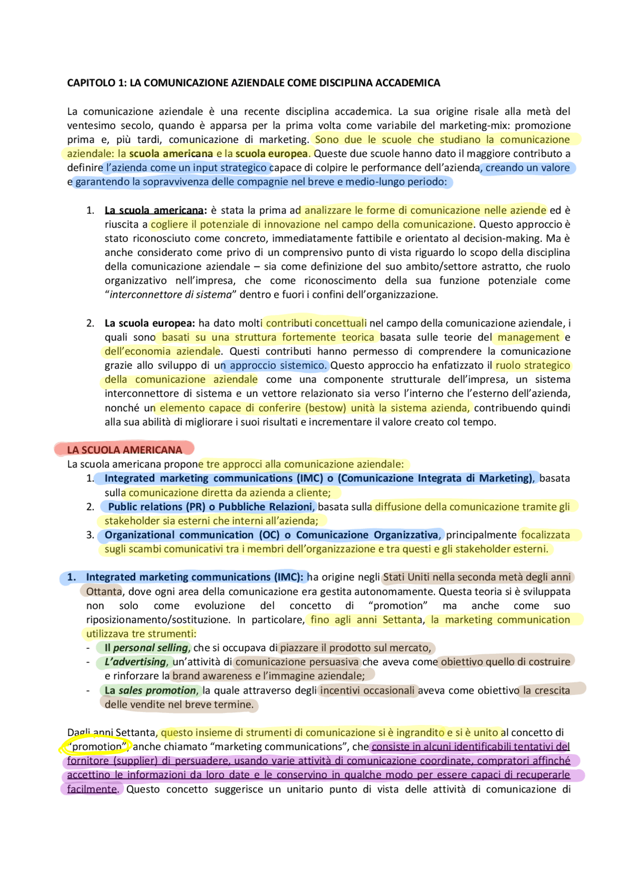 Managing Corporate Communication Docsity
