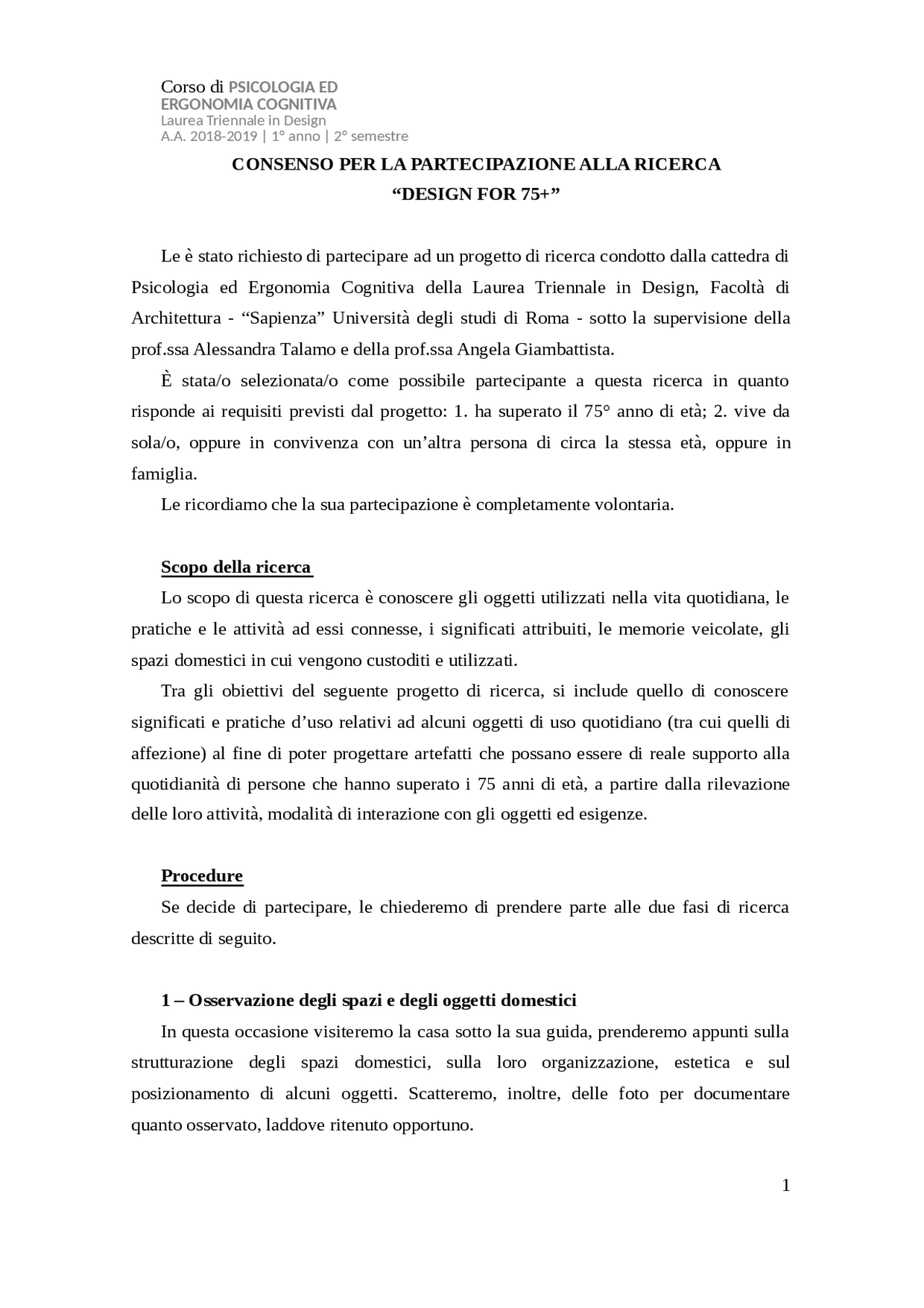 Consenso Informatico Docsity