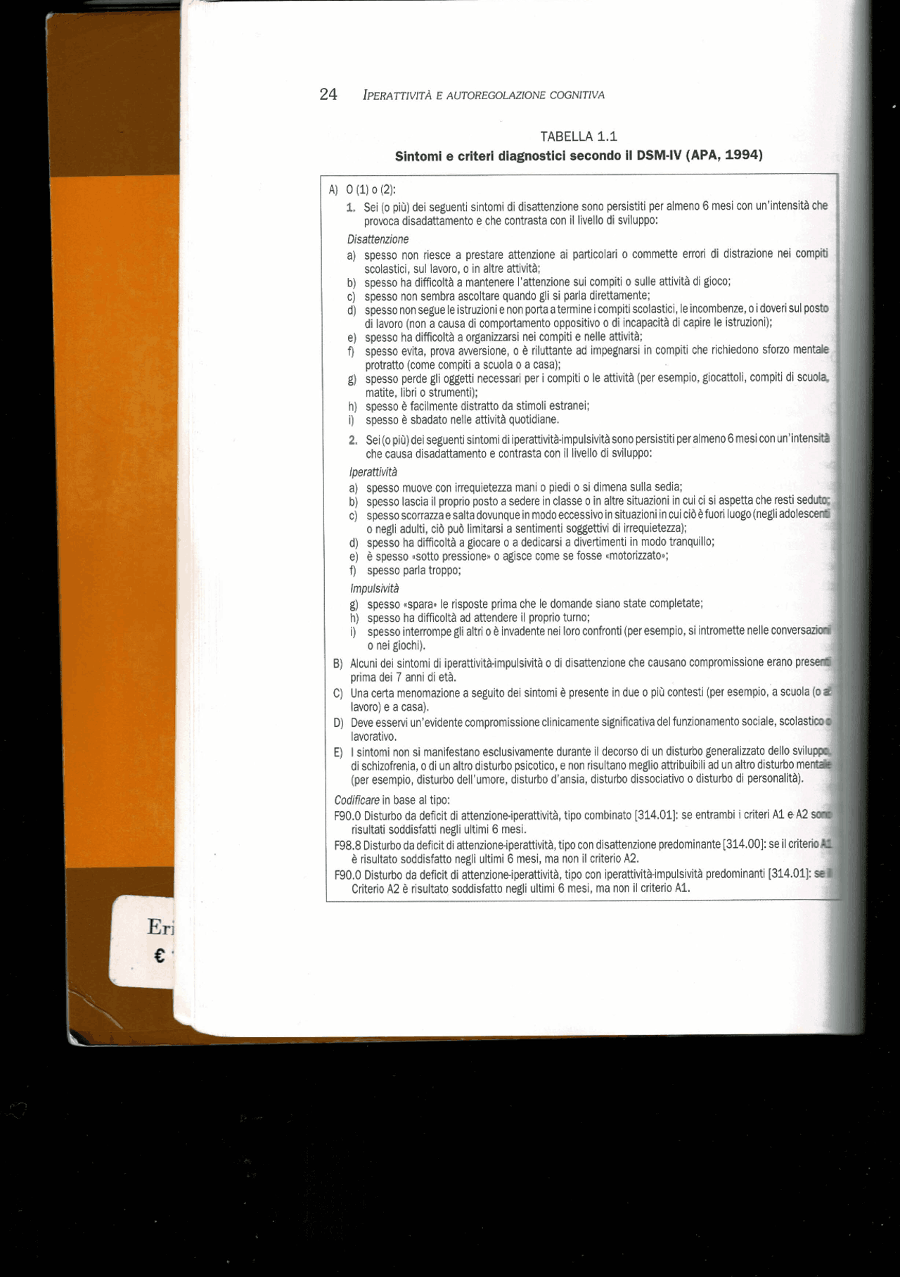 Criteri Diagnostici Ddai Docsity