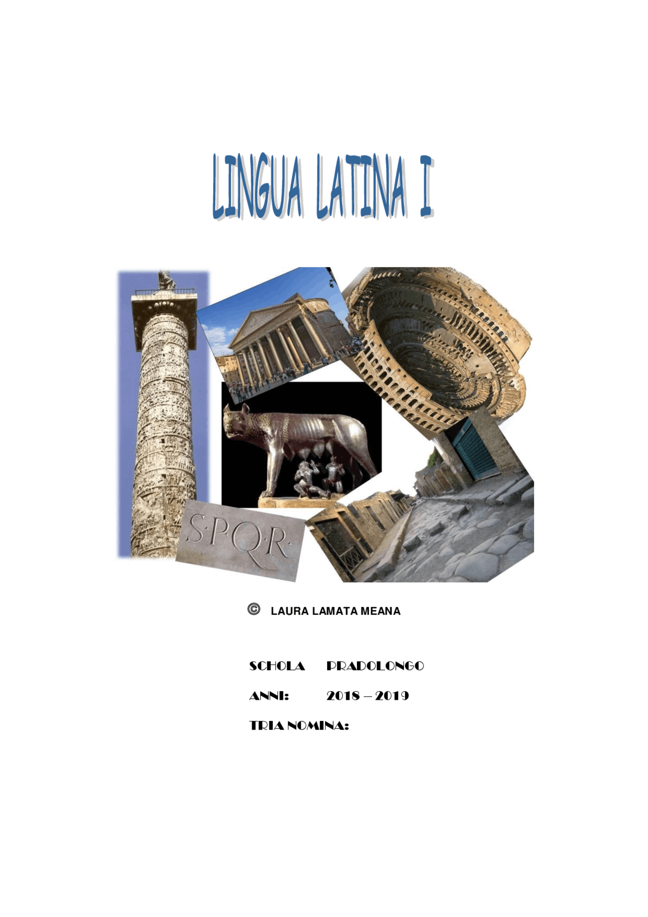 Apuntes De Latín Bachillerto Docsity