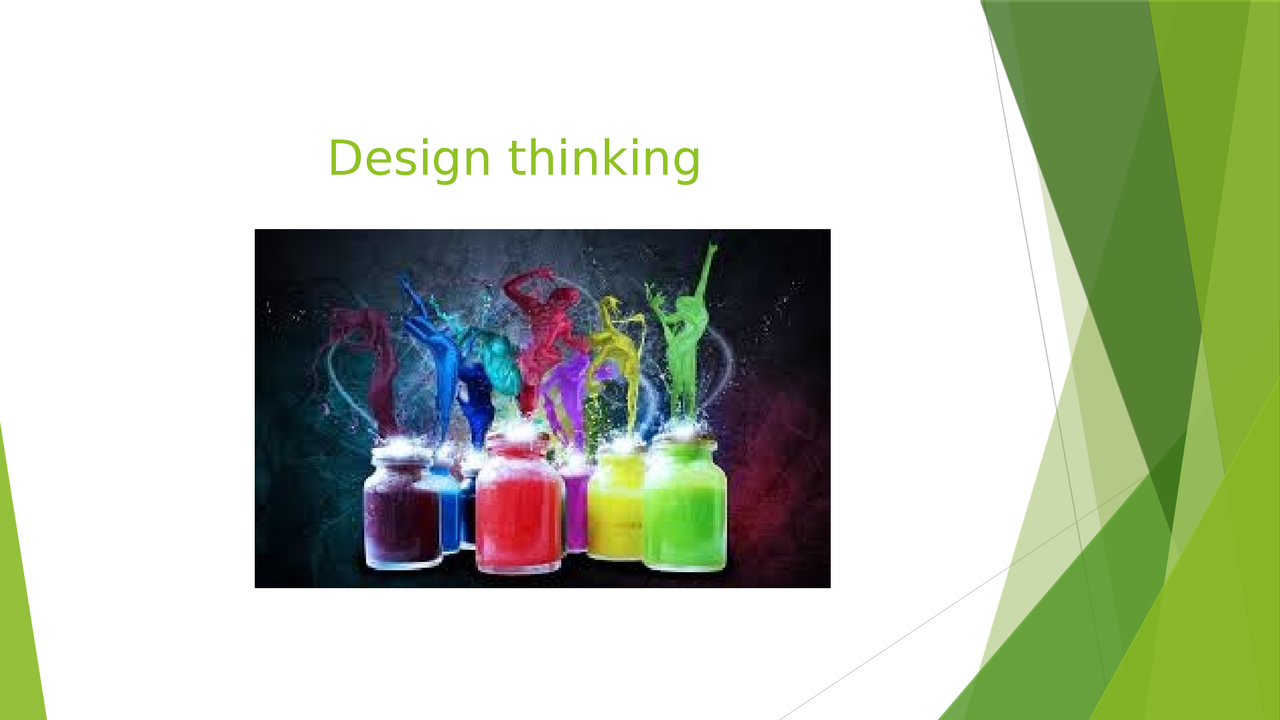 Design Thinking - le fasi. - Docsity