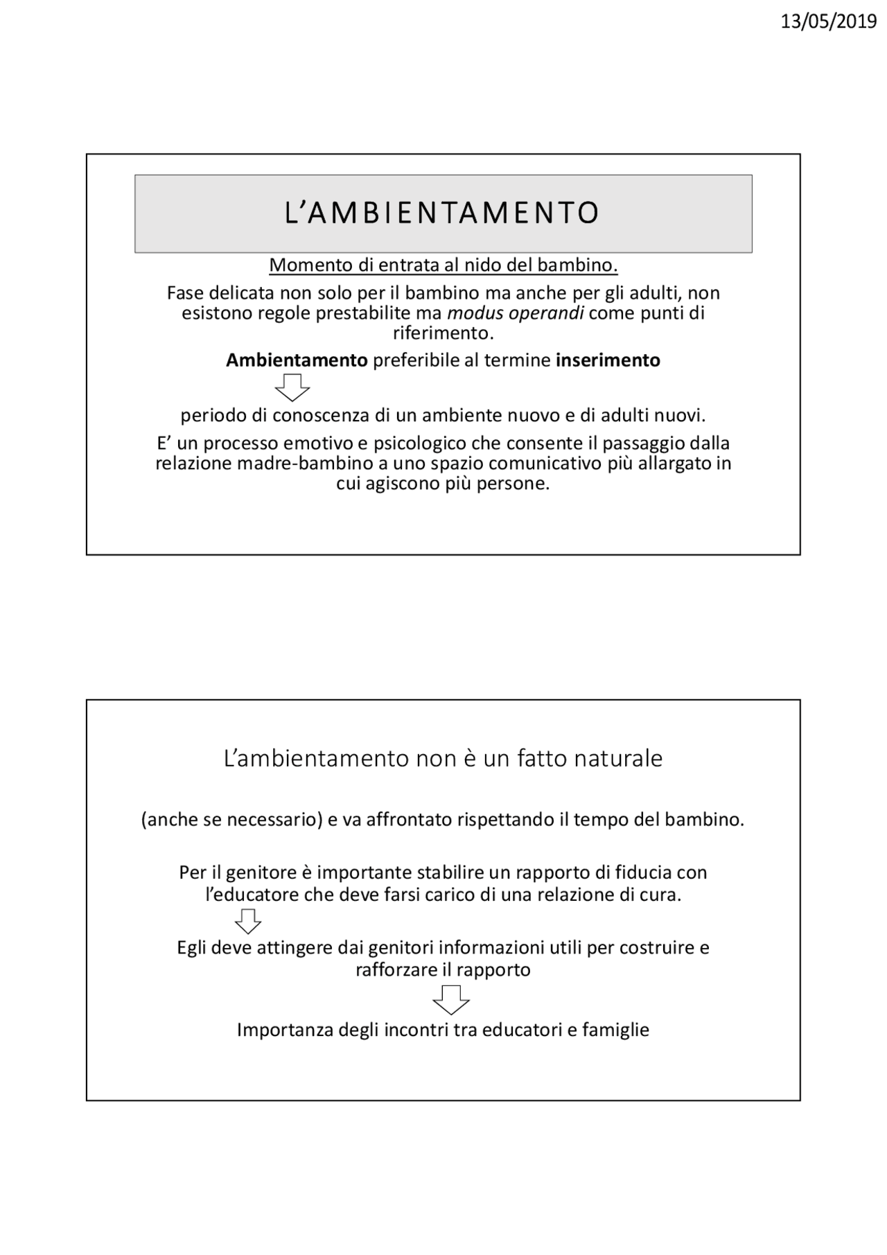 Capitolo 4 Progettare Al Nido Di E Restiglian Docsity